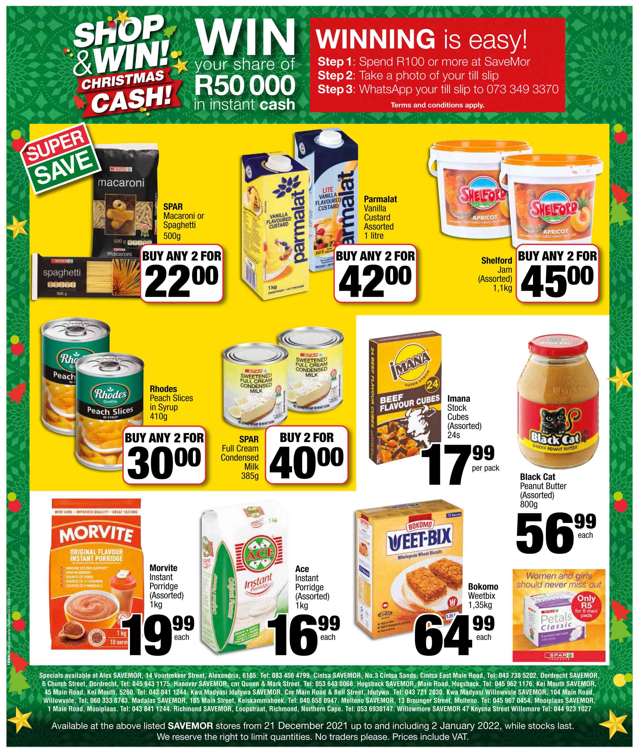 Special Morvite Instant Porridge Assorted-1Kg Each — www.guzzle.co.za