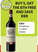 Special KWV Roodeberg-750ml — www.guzzle.co.za