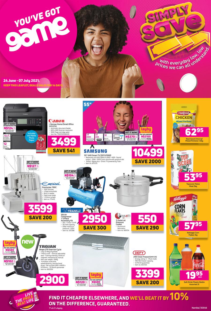 Game Namibia : You've Got Game (24 June - 7 July 2021) — m.guzzle.co.za