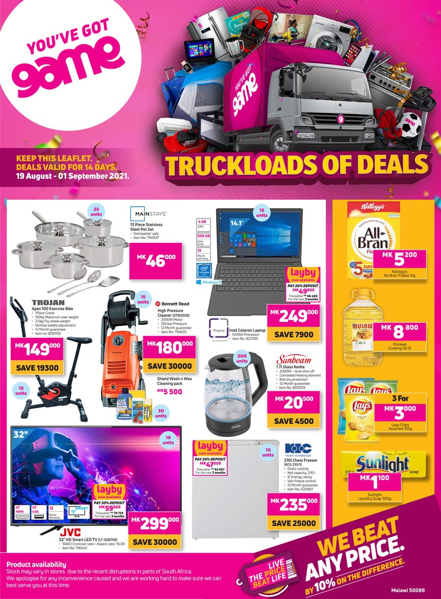 Game Malawi : You've Got Game (19 August - 1 September 2021) — m.guzzle ...