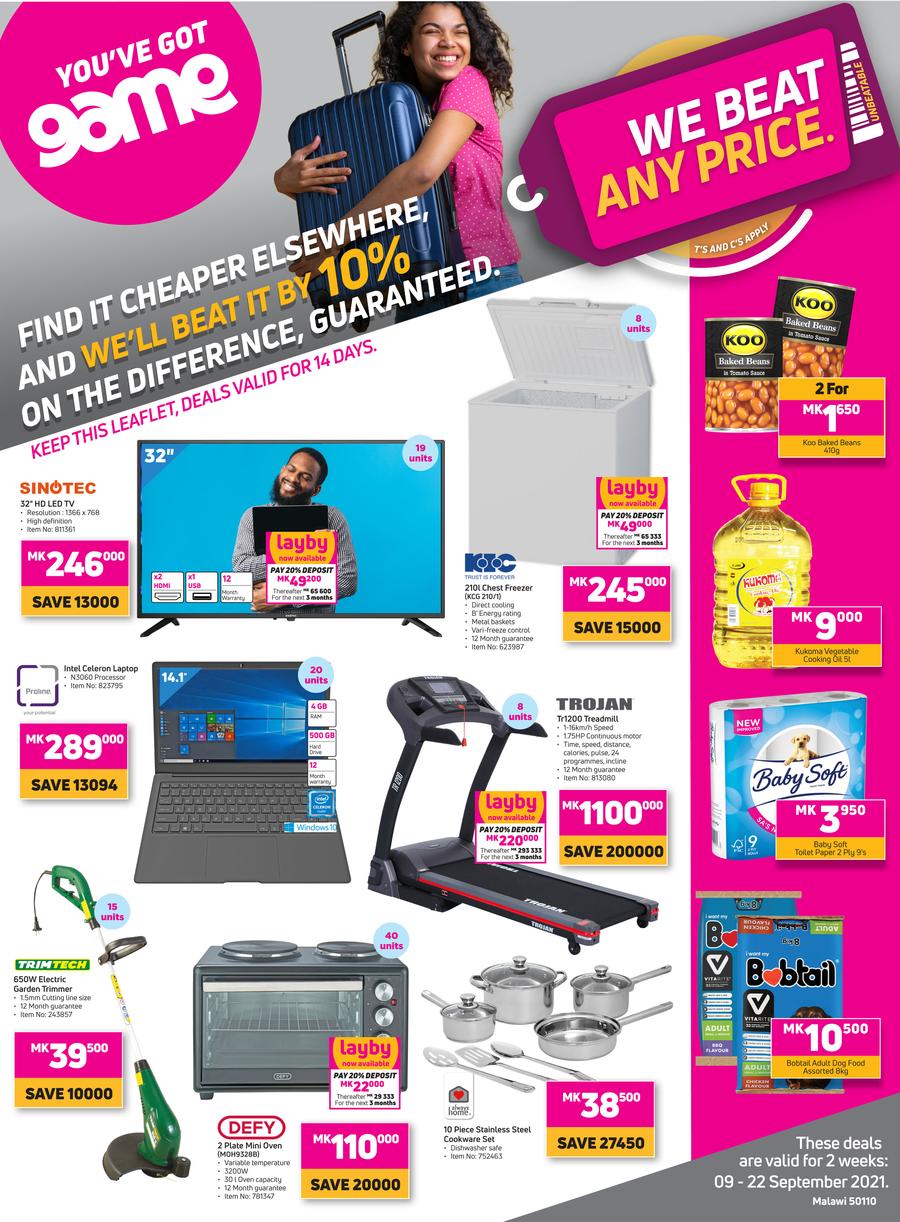 Game Malawi : You've Got Game (9 September - 22 September 2021) — m ...