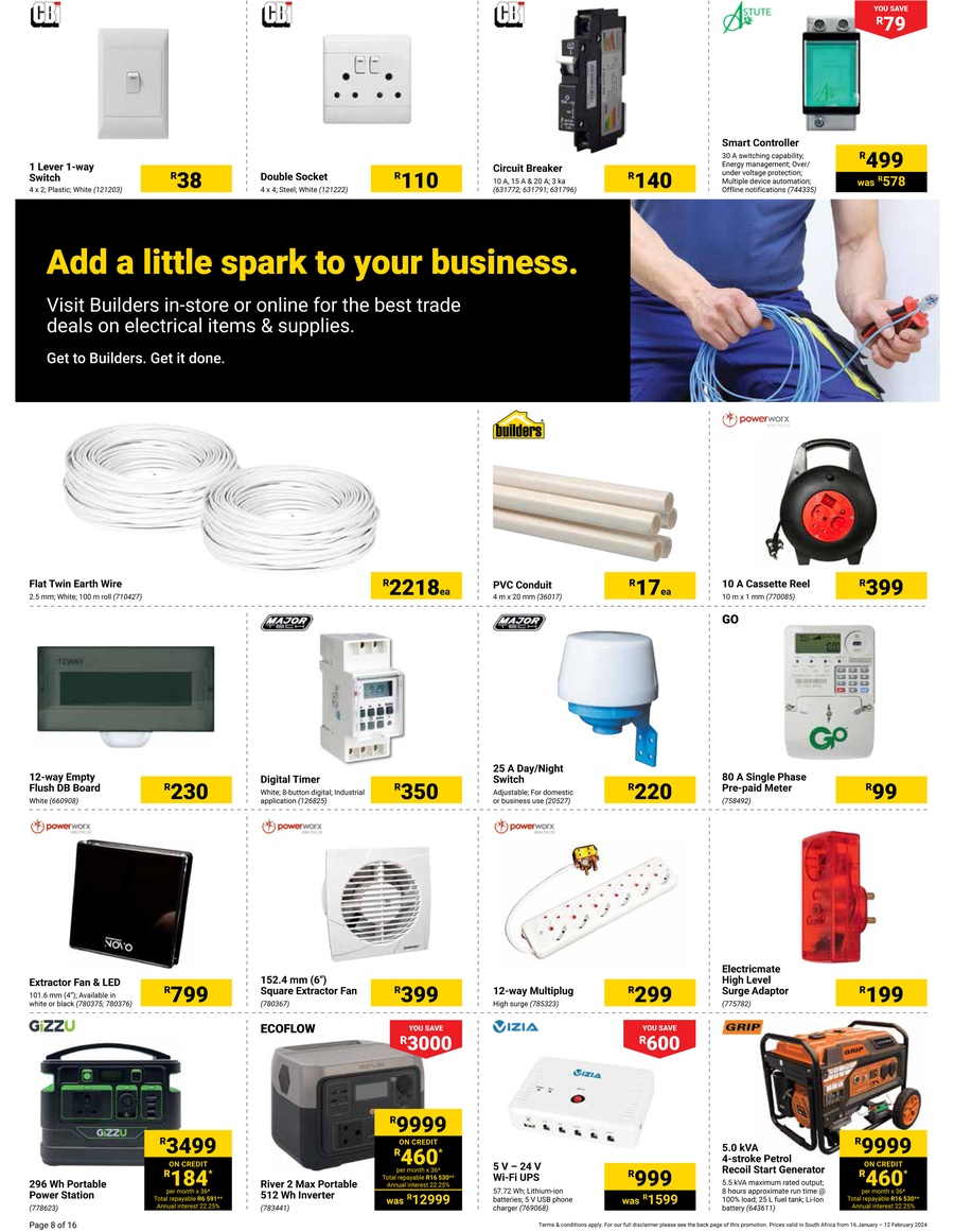 DIY Specials | Catalogue | SA Promotional Leaflets | Builders