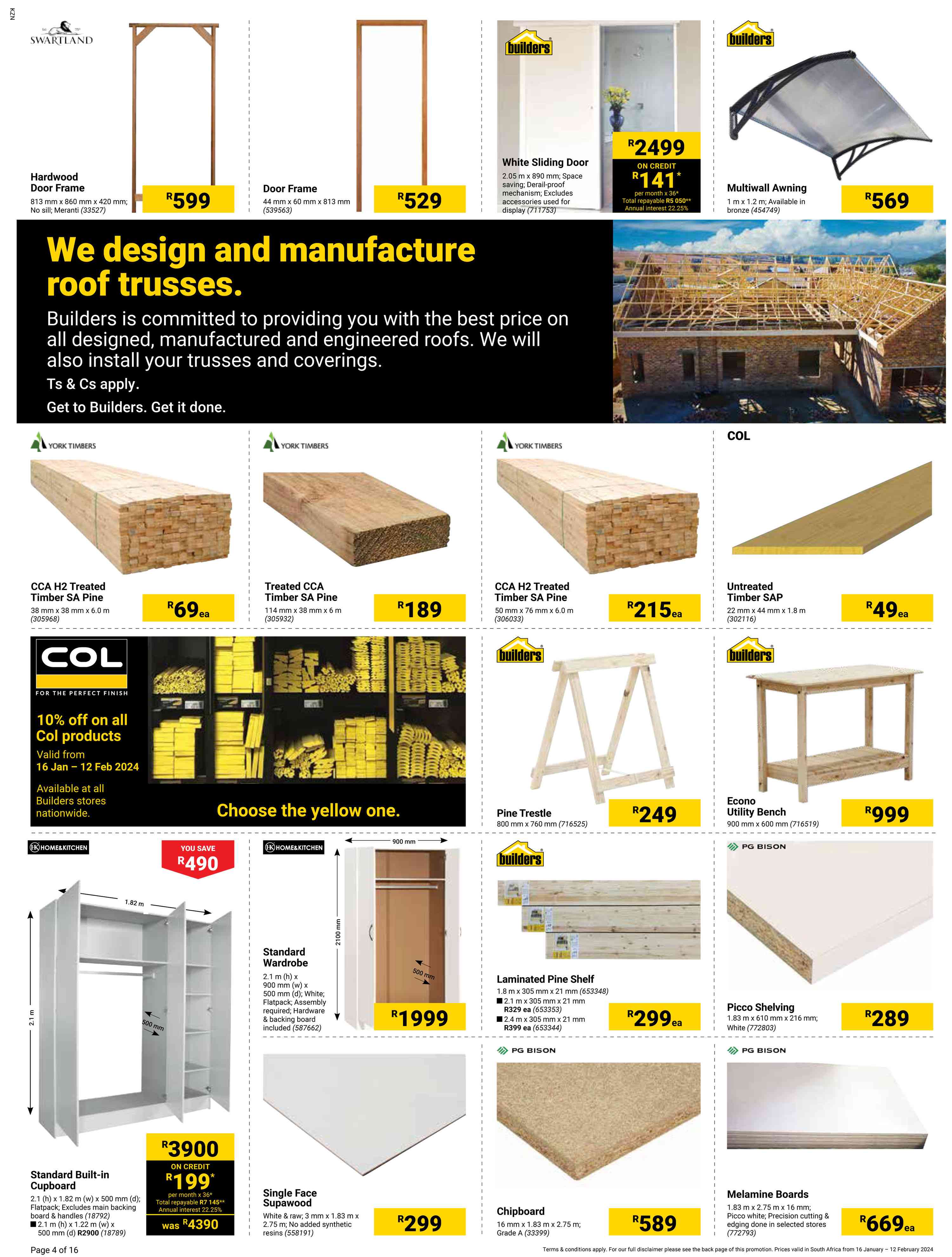 DIY Specials | Catalogue | SA Promotional Leaflets | Builders