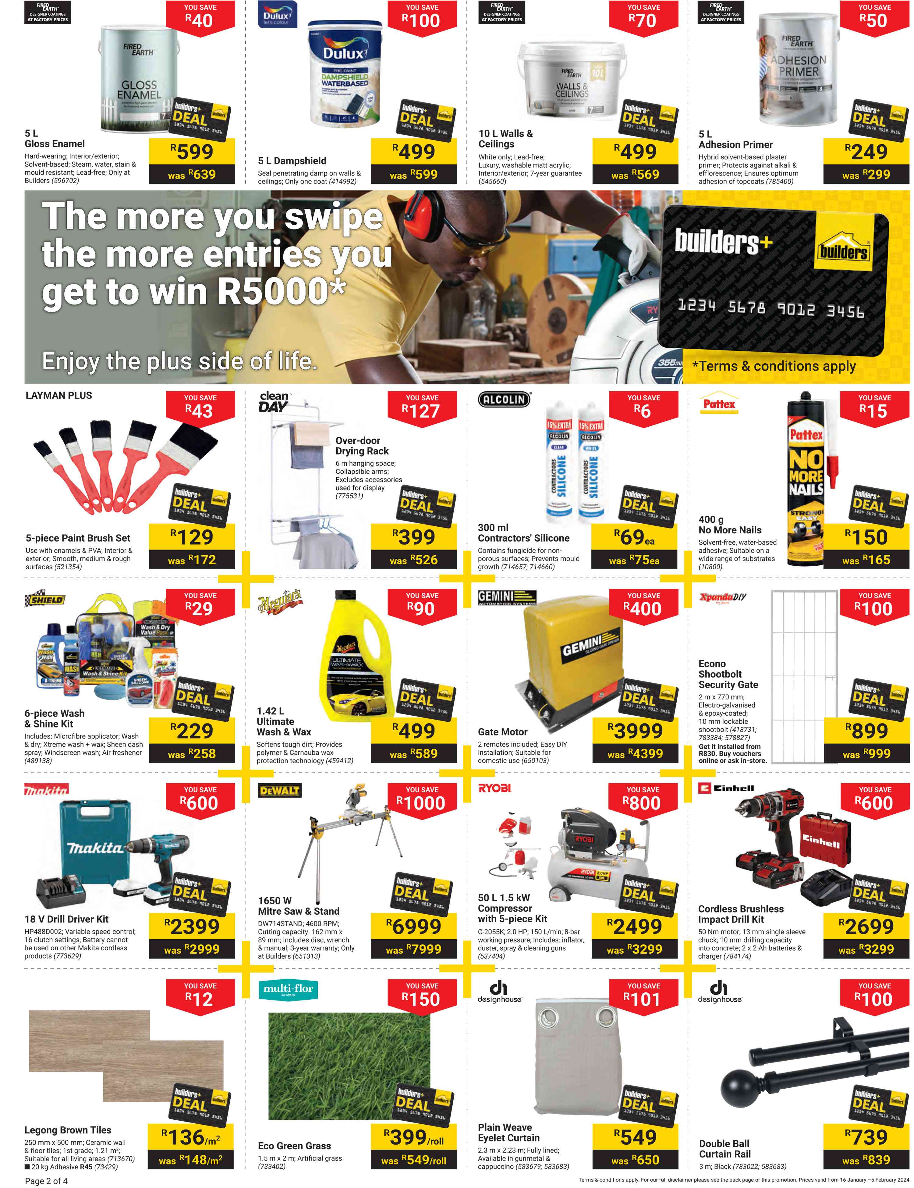 DIY Specials | Catalogue | SA Promotional Leaflets | Builders