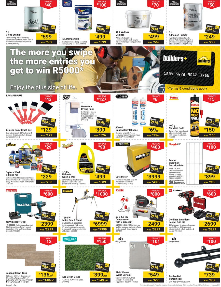 DIY Specials | Catalogue | SA Promotional Leaflets | Builders