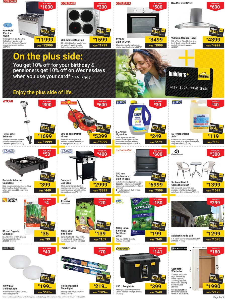 DIY Specials | Catalogue | SA Promotional Leaflets | Builders