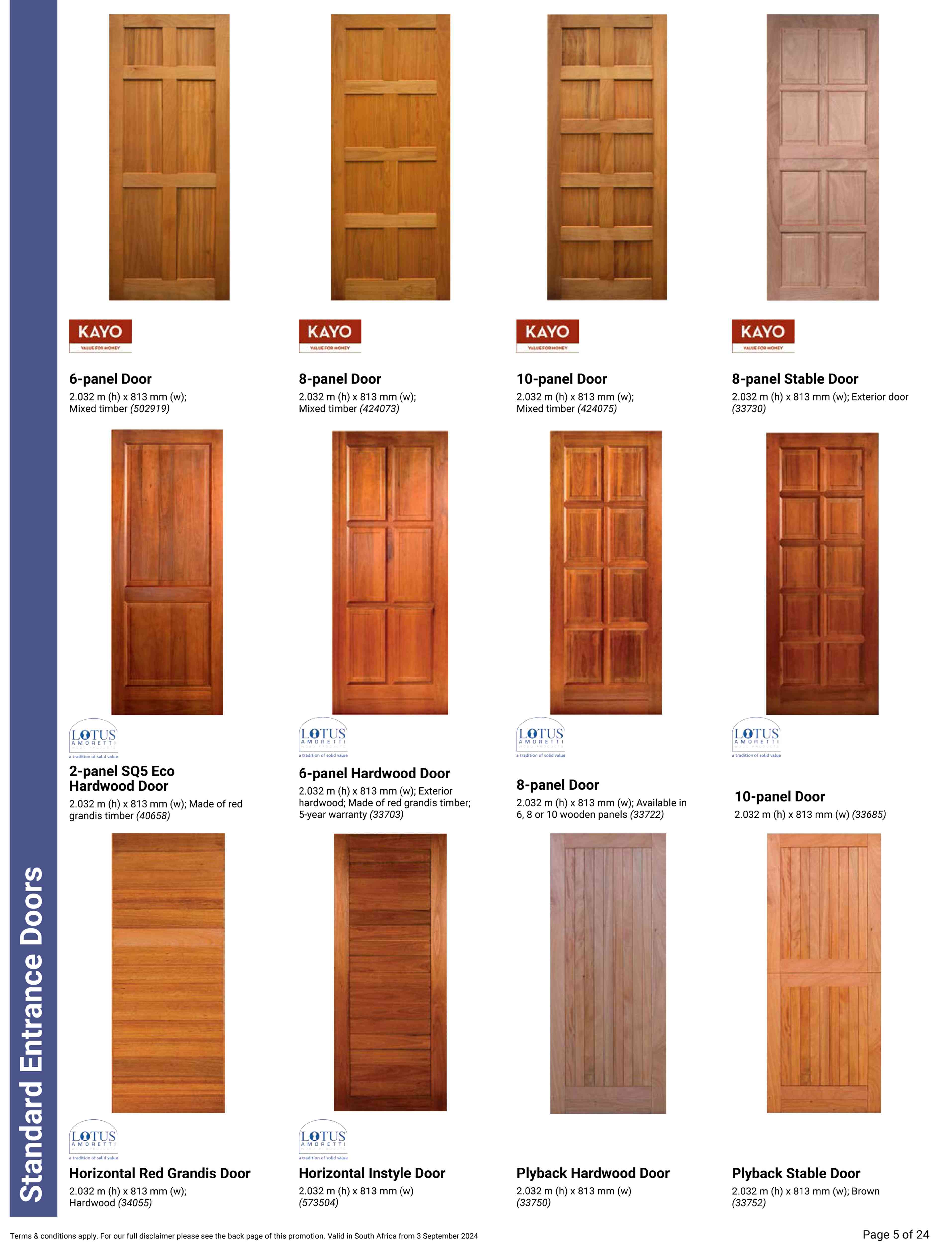 DIY Specials | Catalogue | SA Promotional Leaflets | Builders