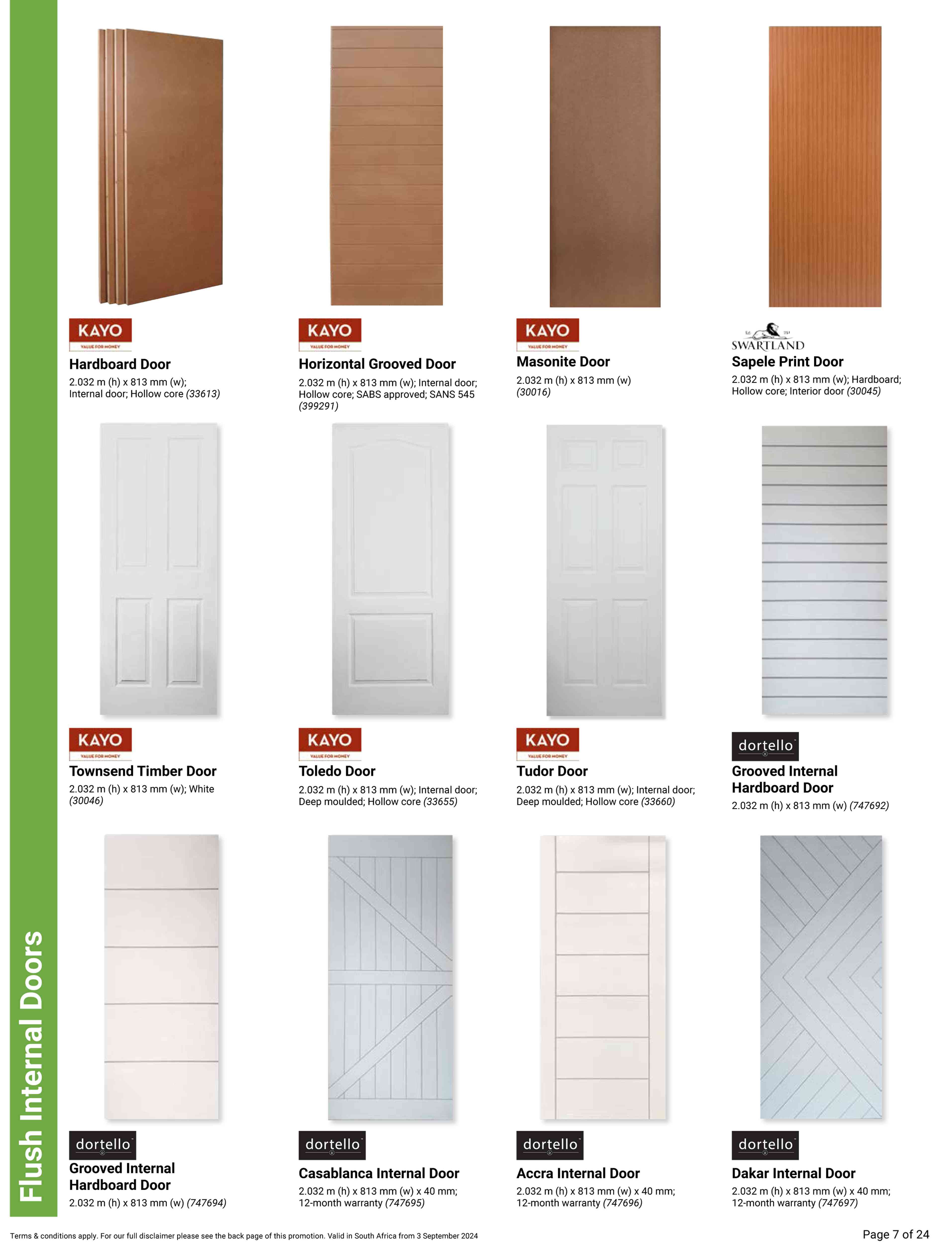 DIY Specials | Catalogue | SA Promotional Leaflets | Builders