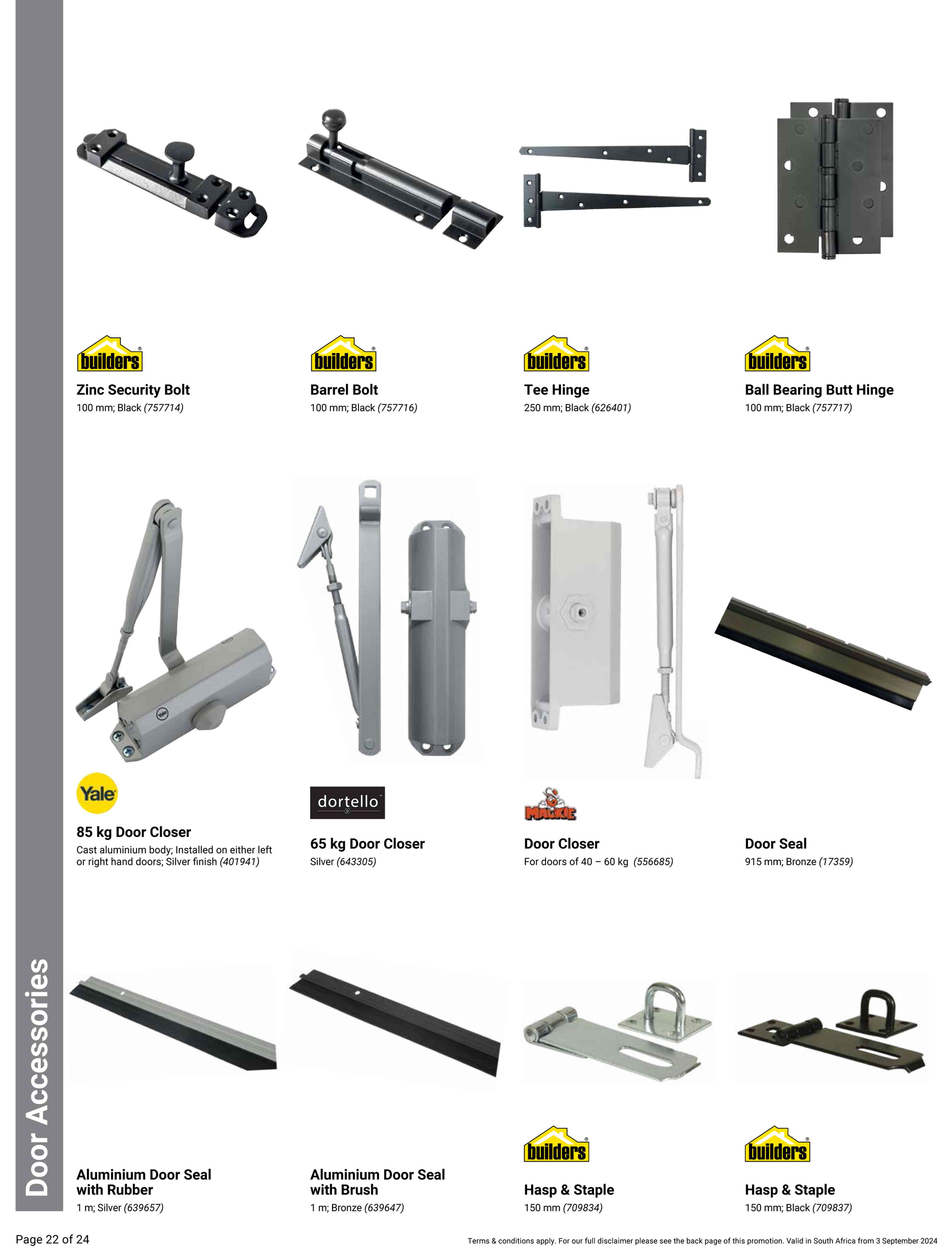 DIY Specials | Catalogue | SA Promotional Leaflets | Builders