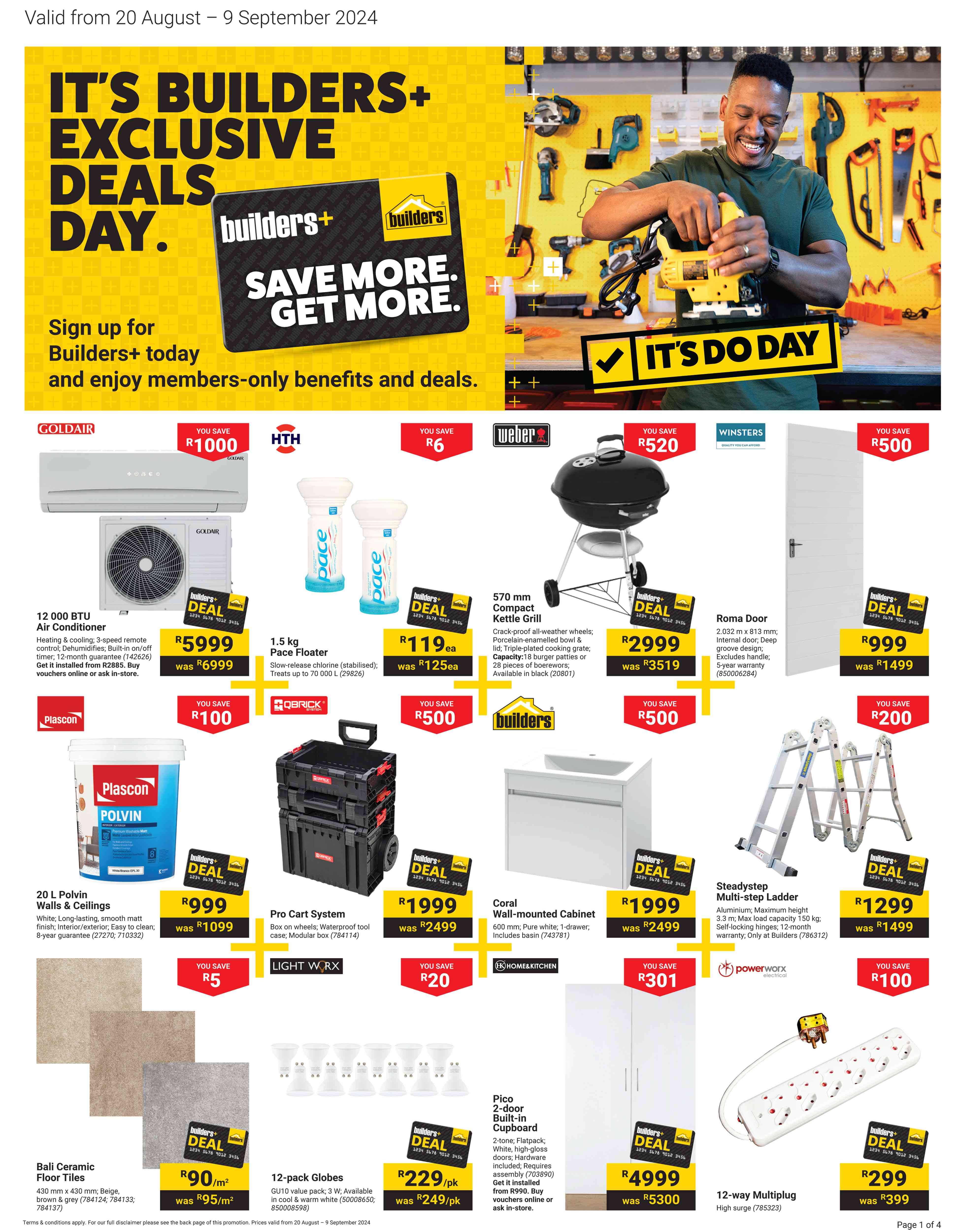 DIY Specials | Catalogue | SA Promotional Leaflets | Builders