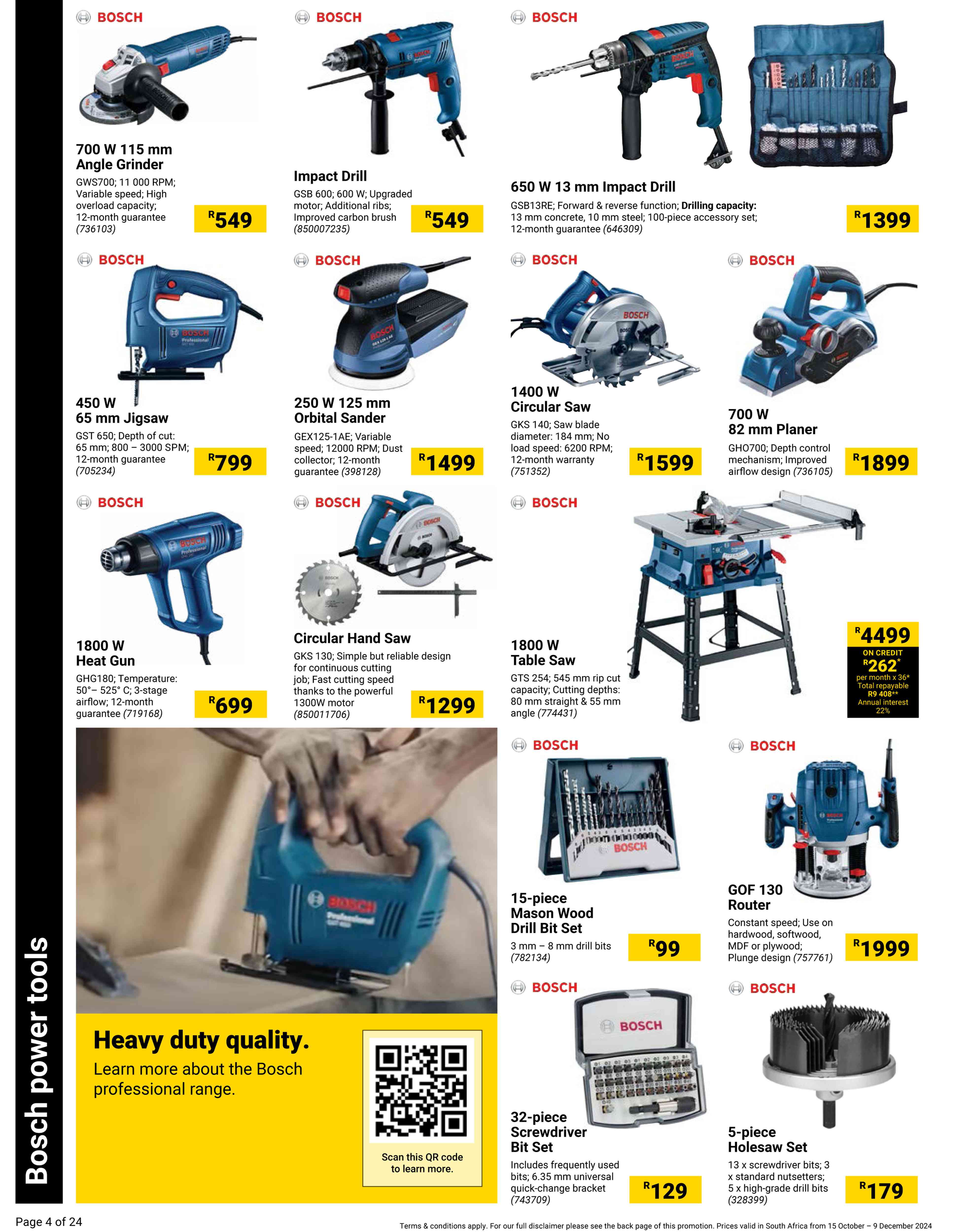 DIY Specials | Catalogue | SA Promotional Leaflets | Builders