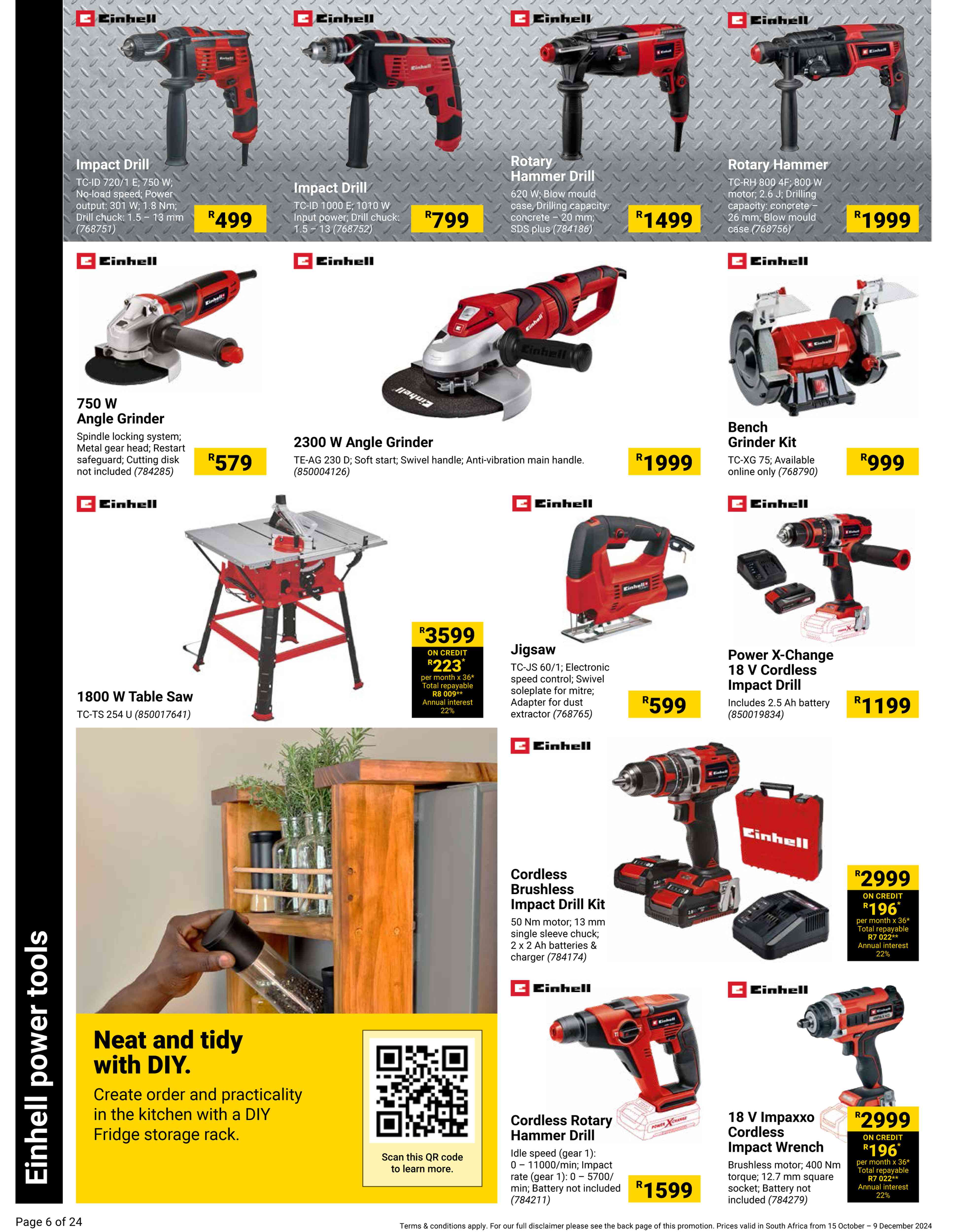 DIY Specials | Catalogue | SA Promotional Leaflets | Builders