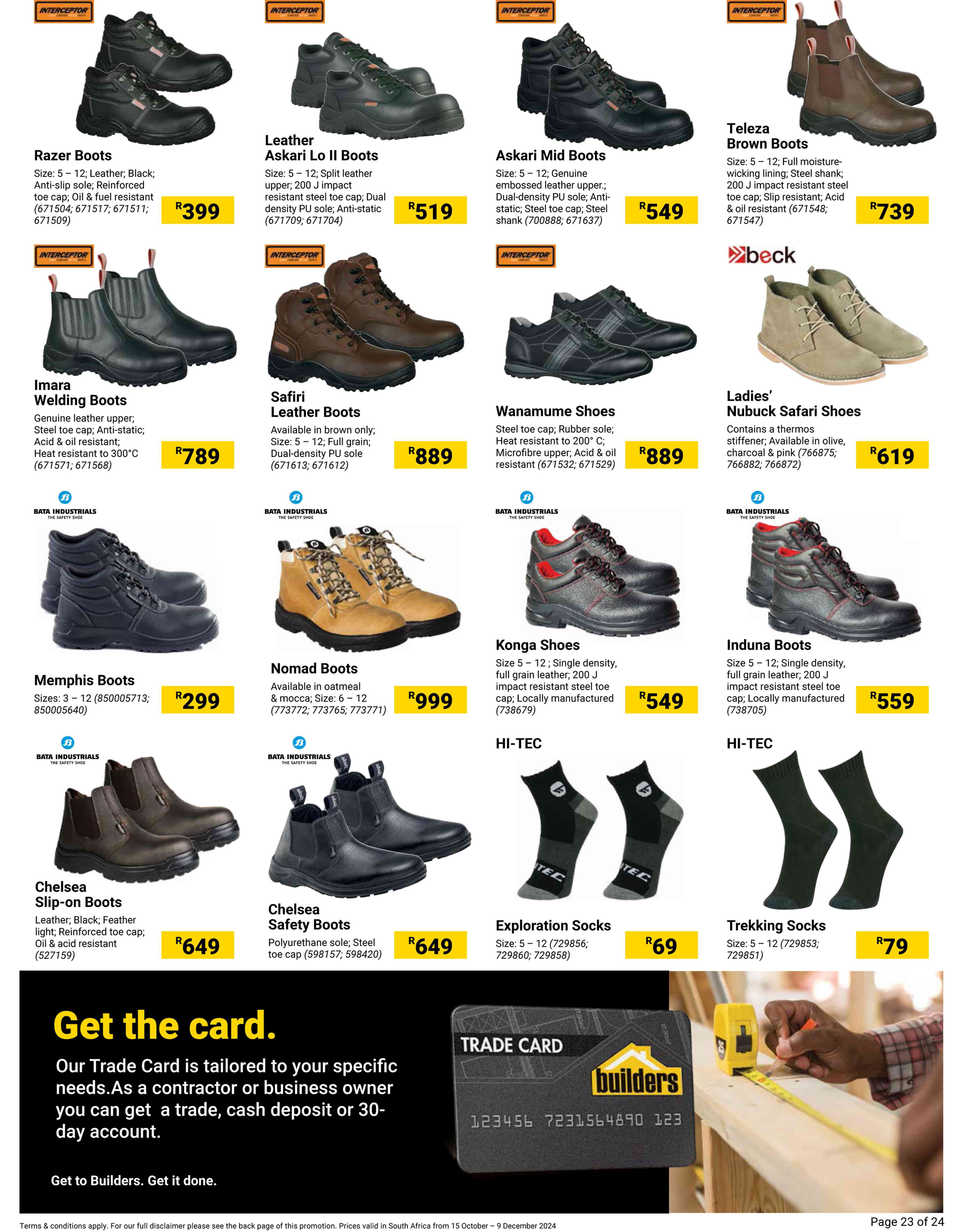 DIY Specials | Catalogue | SA Promotional Leaflets | Builders