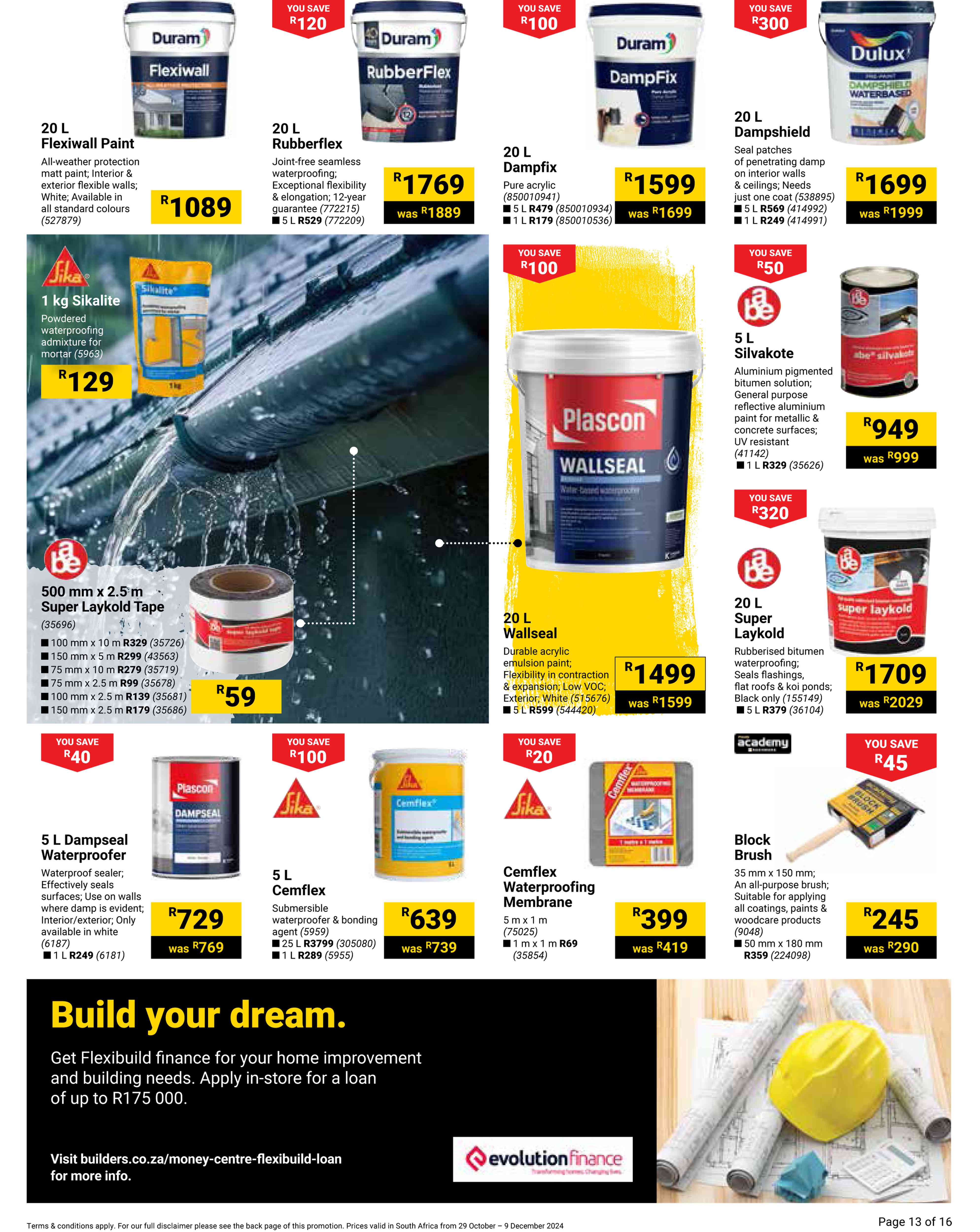 DIY Specials | Catalogue | SA Promotional Leaflets | Builders