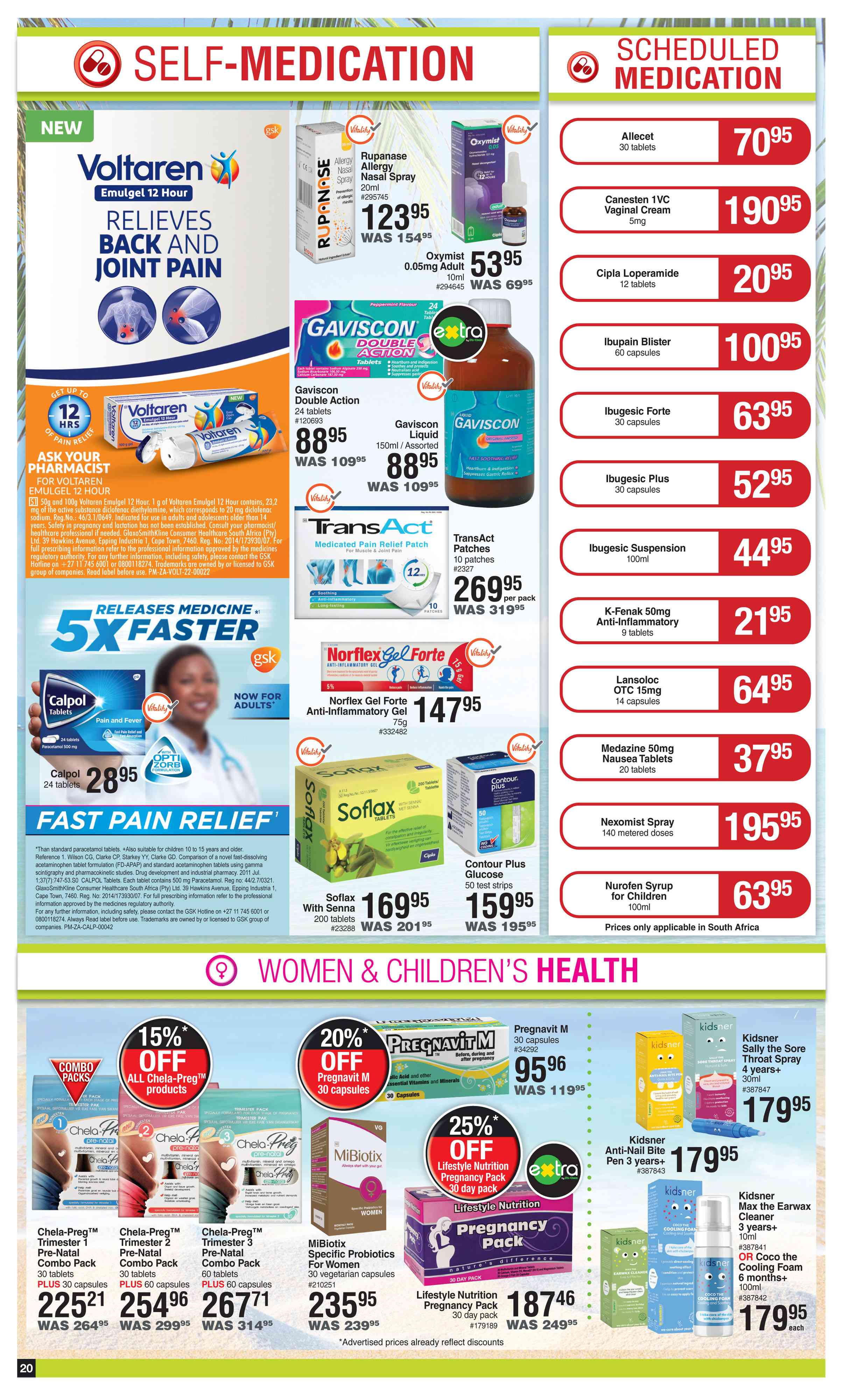 Special K-Fenak 50mg Anti Inflammatory 9 Tablets — www.guzzle.co.za