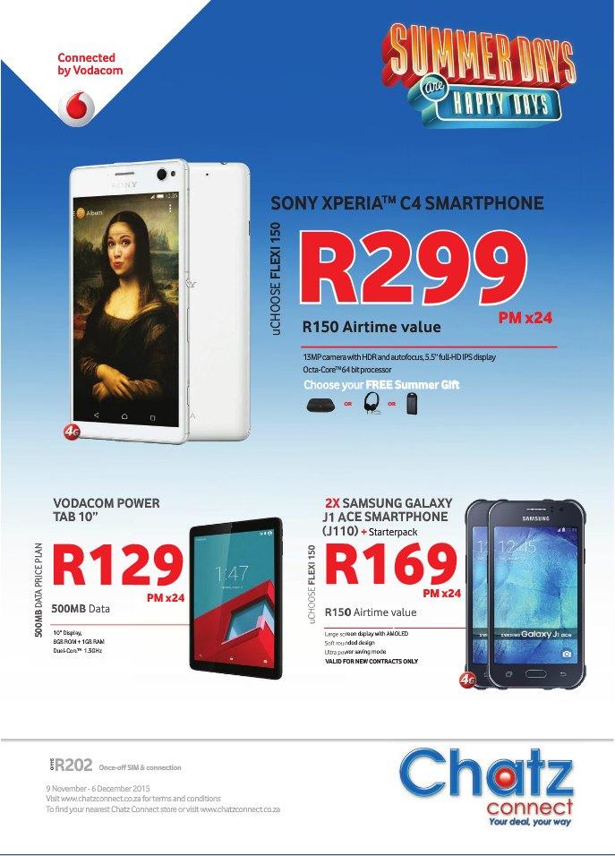 Chatz Connect (09 Nov - 06 Dec 2015) — m.guzzle.co.za