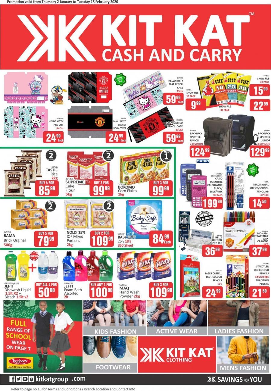 Kit Kat Cash And Carry (02 Jan - 18 Jan 2020) — m.guzzle.co.za