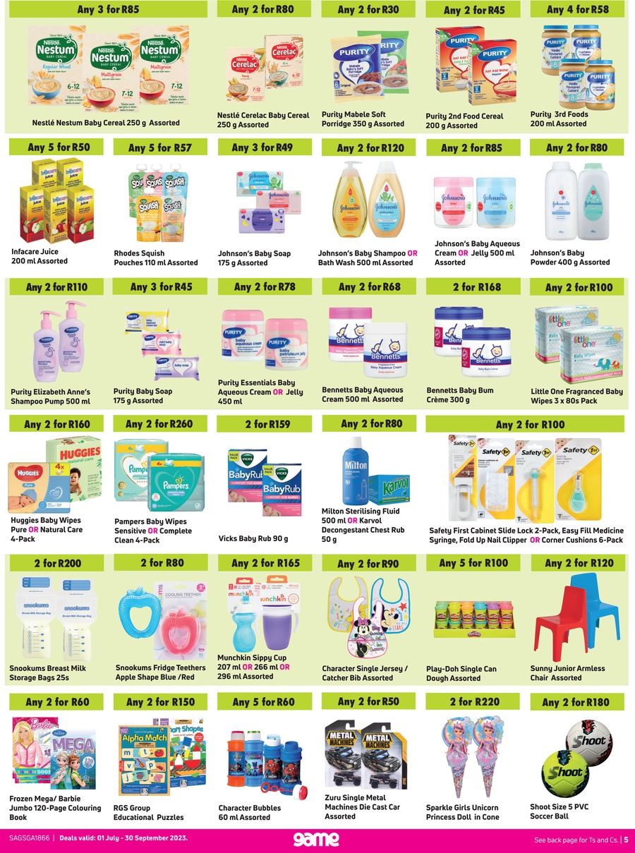 Guzzle Leaflet | Game