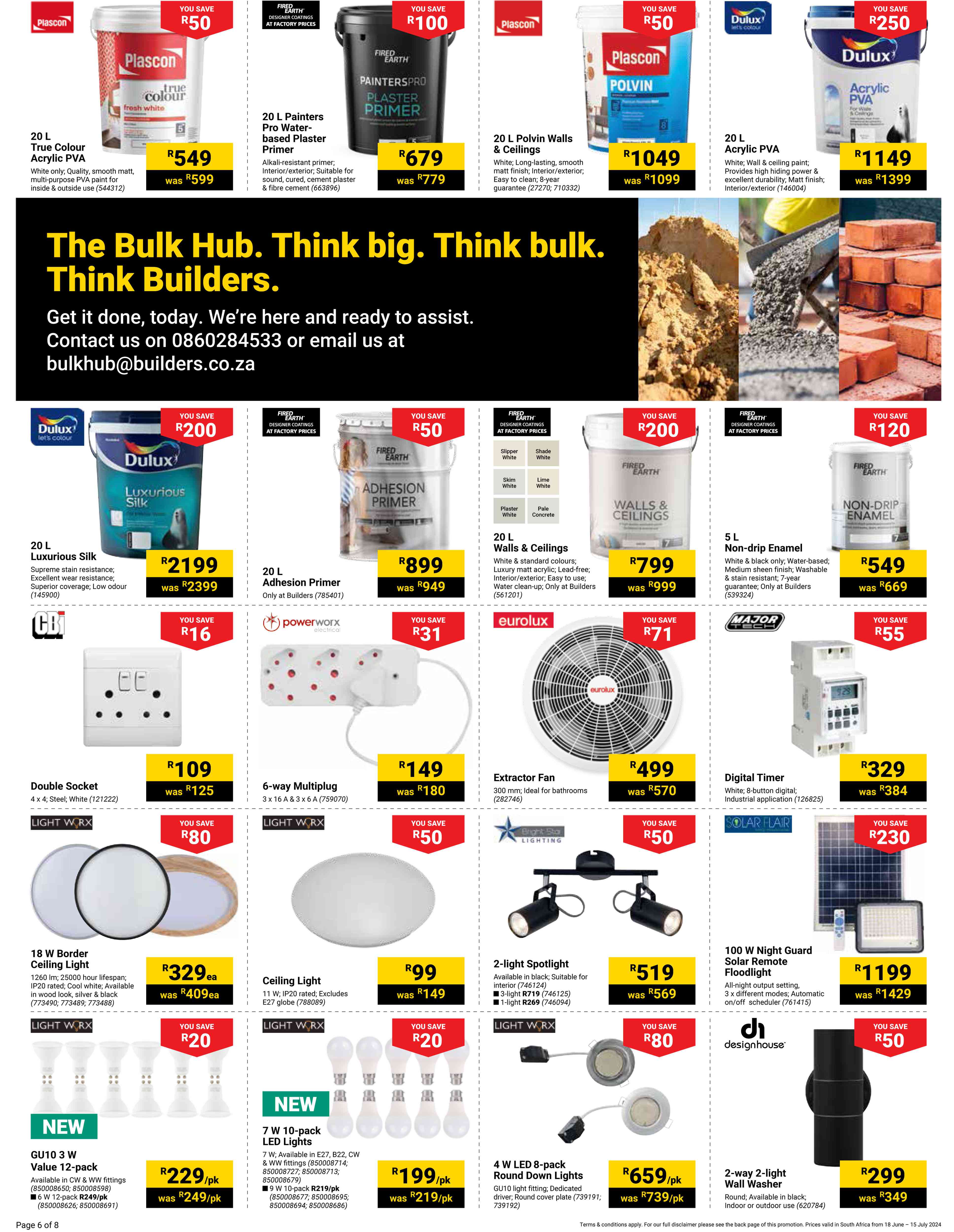 DIY Specials | Catalogue | SA Promotional Leaflets | Builders