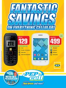 Pep : Cell (29 May - 25 Jun 2015) — www.guzzle.co.za