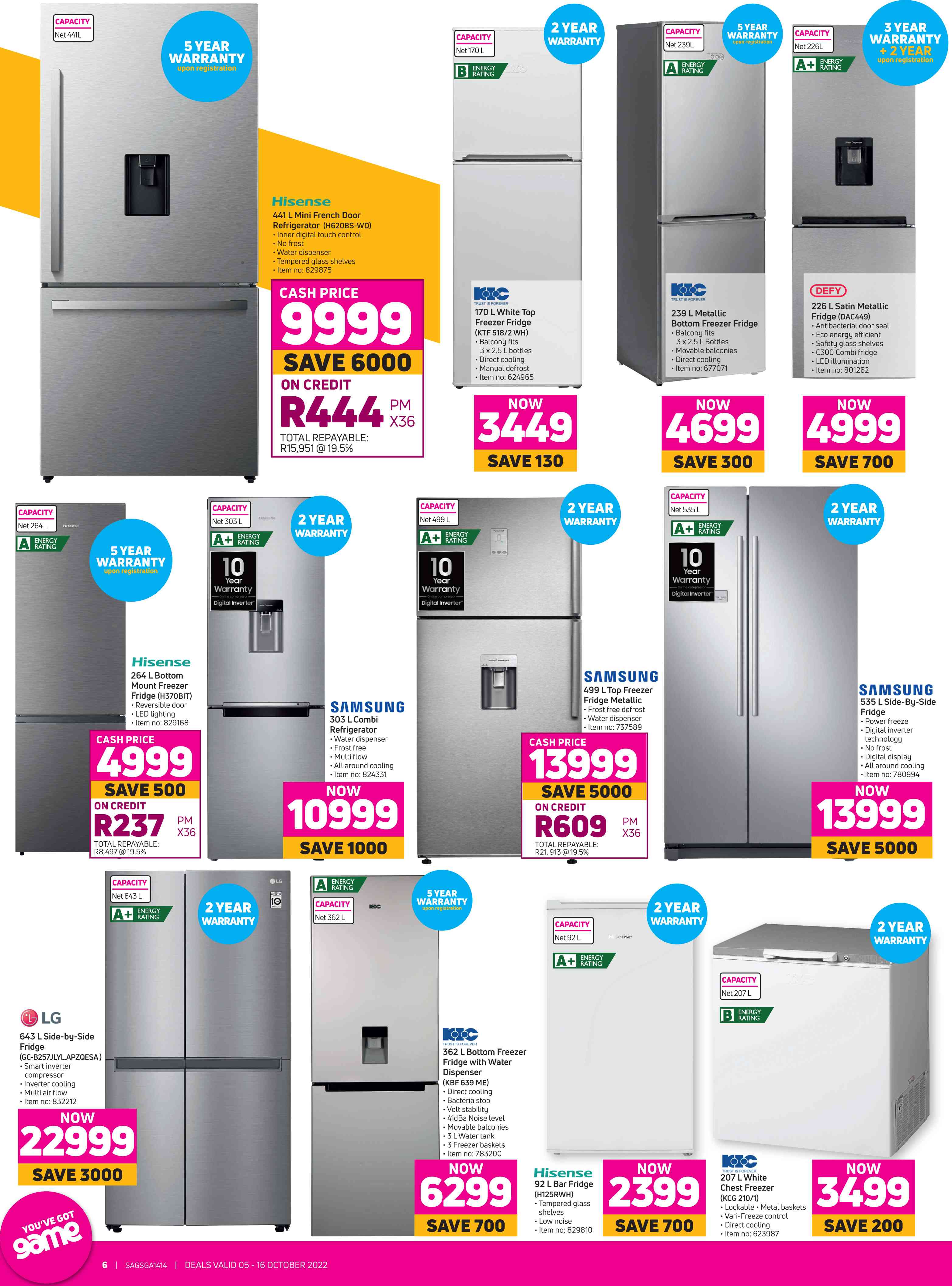 Special Hisense 441L Mini French Door Refrigerator H620BS-WD — www ...