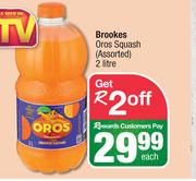 Special Brookes Oros Squash Assorted-2L Each — www.guzzle.co.za