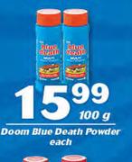 Special Doom Blue Death Powder-100g Each — www.guzzle.co.za