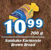Special Sunbake Farmstyle Brown Bread-700g — www.guzzle.co.za