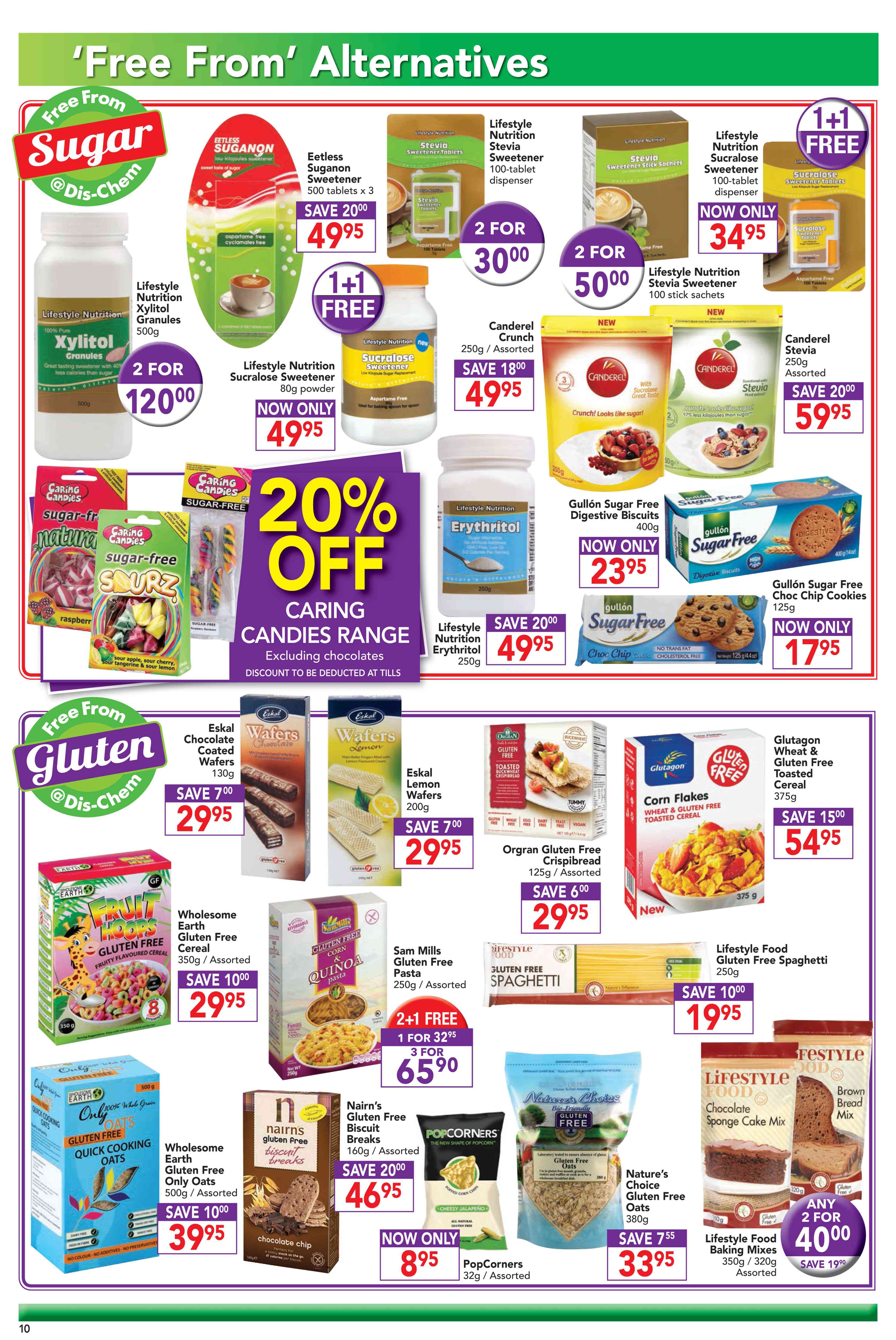 Special Eetless Suganon Sweetener-3x500 Tablets — www.guzzle.co.za