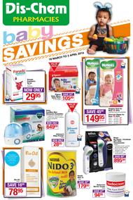 Dis-Chem : Baby Savings (18 Mar - 03 Apr 2016) — www.guzzle.co.za