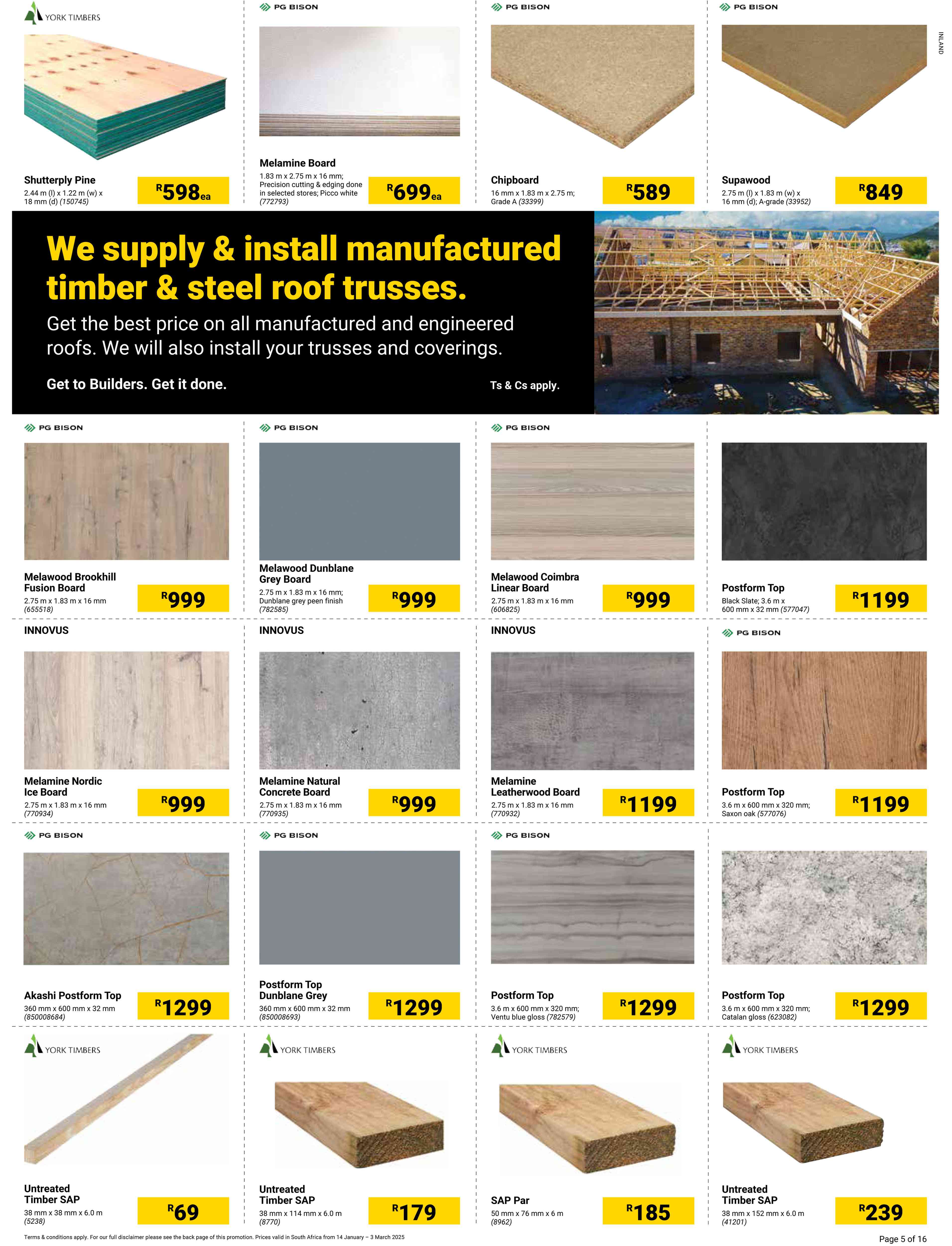 Builders | Shop DIY, Paint and Building Materials Online