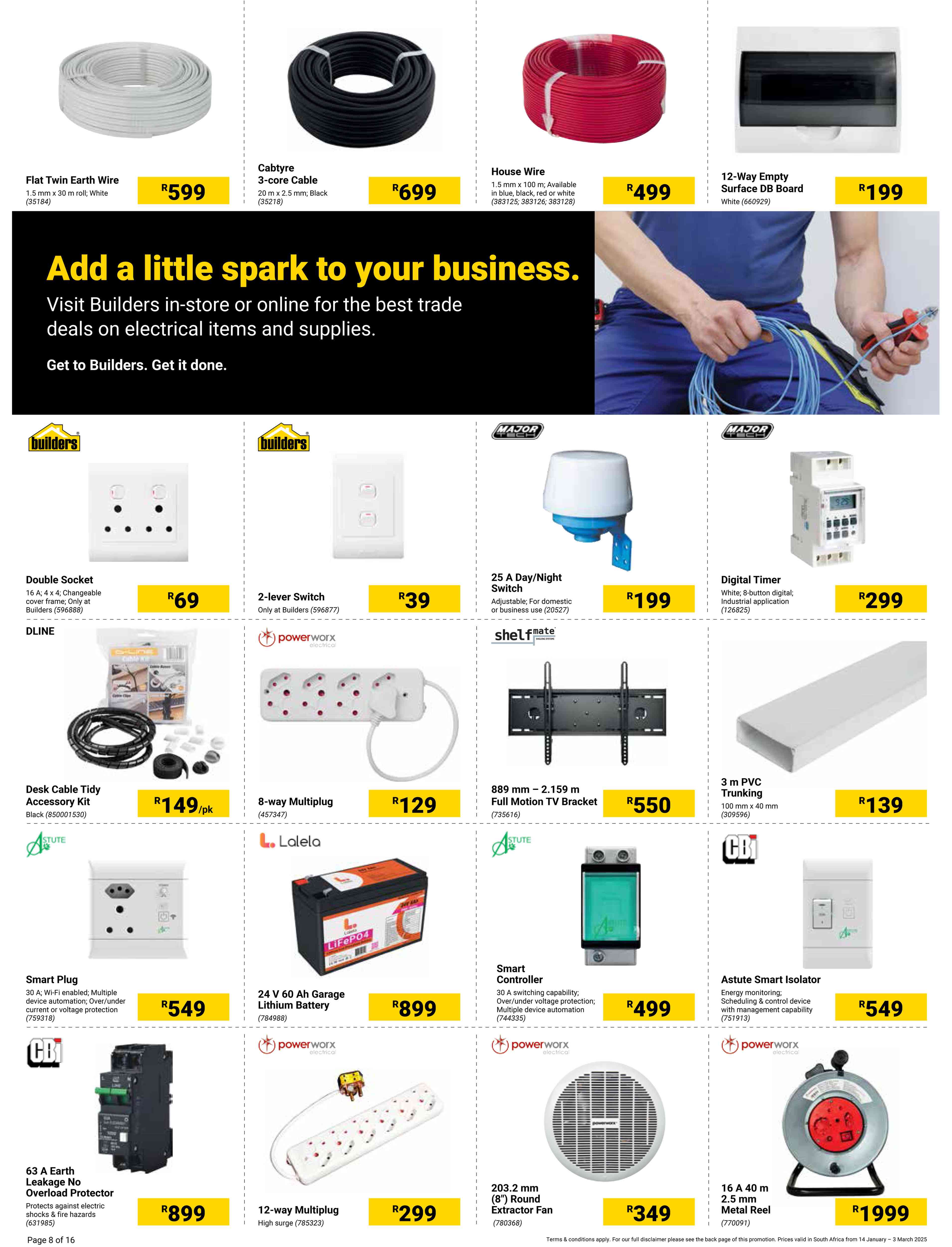 Builders | Shop DIY, Paint and Building Materials Online