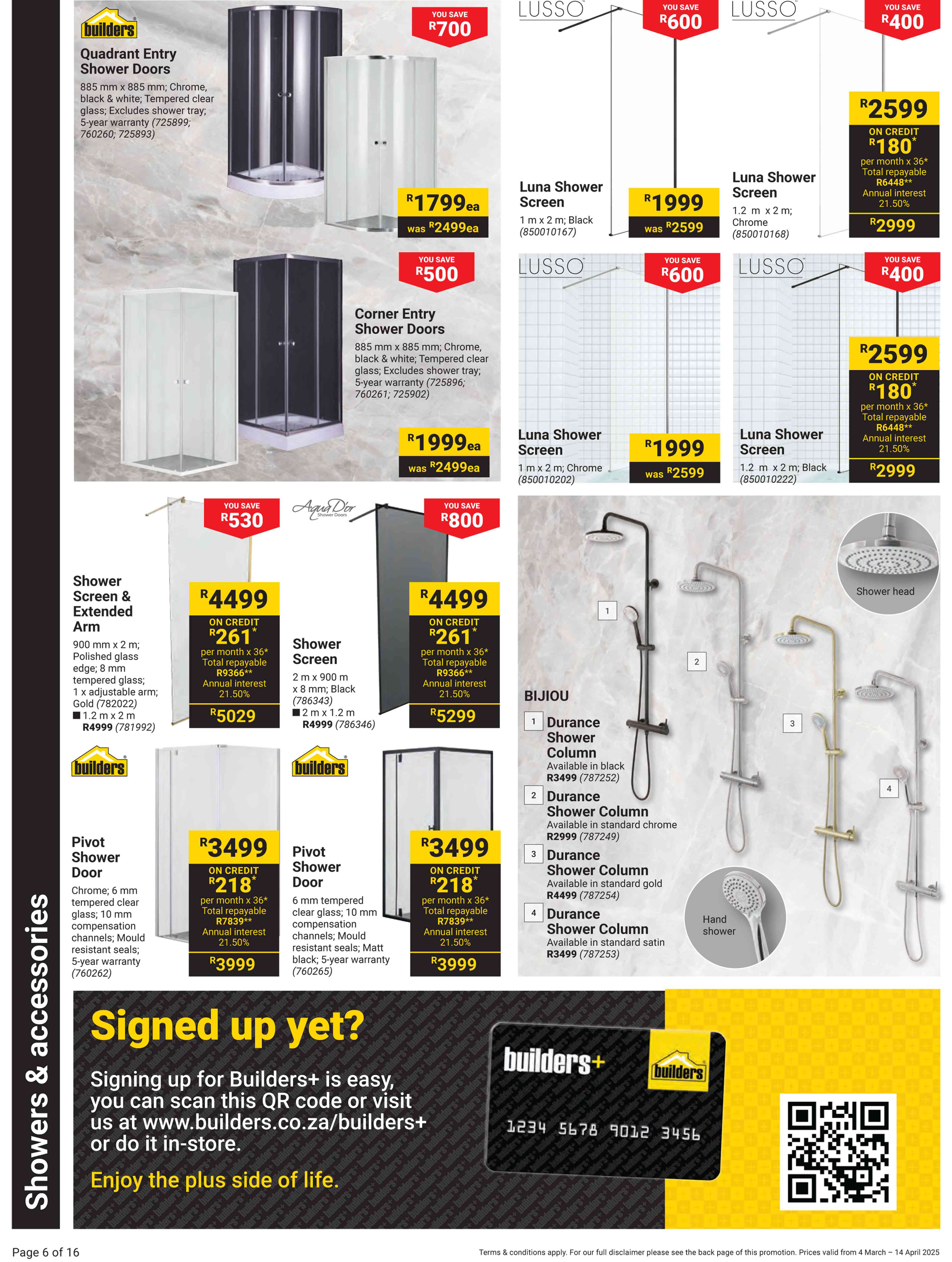 DIY Specials | Catalogue | SA Promotional Leaflets | Builders