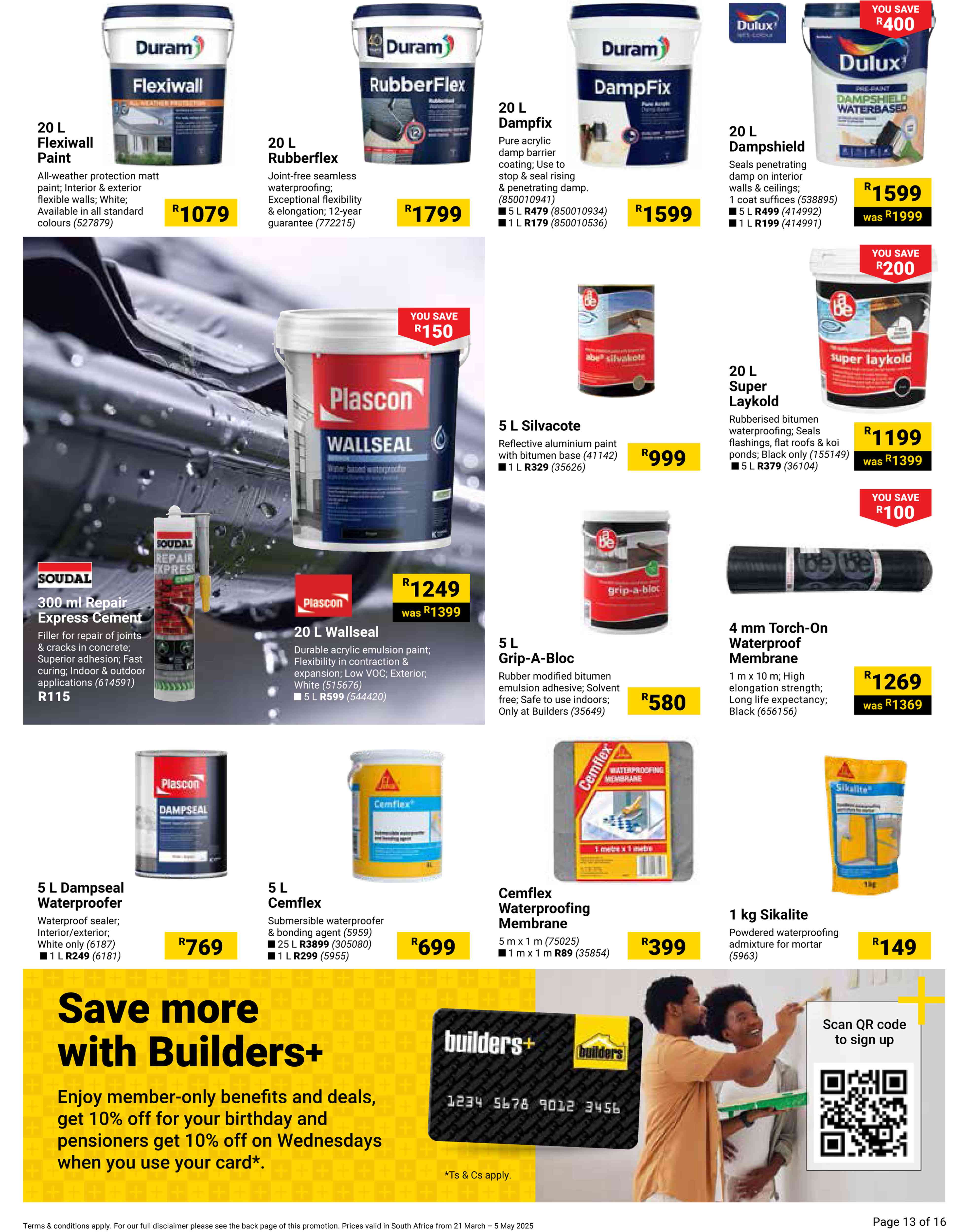 DIY Specials | Catalogue | SA Promotional Leaflets | Builders