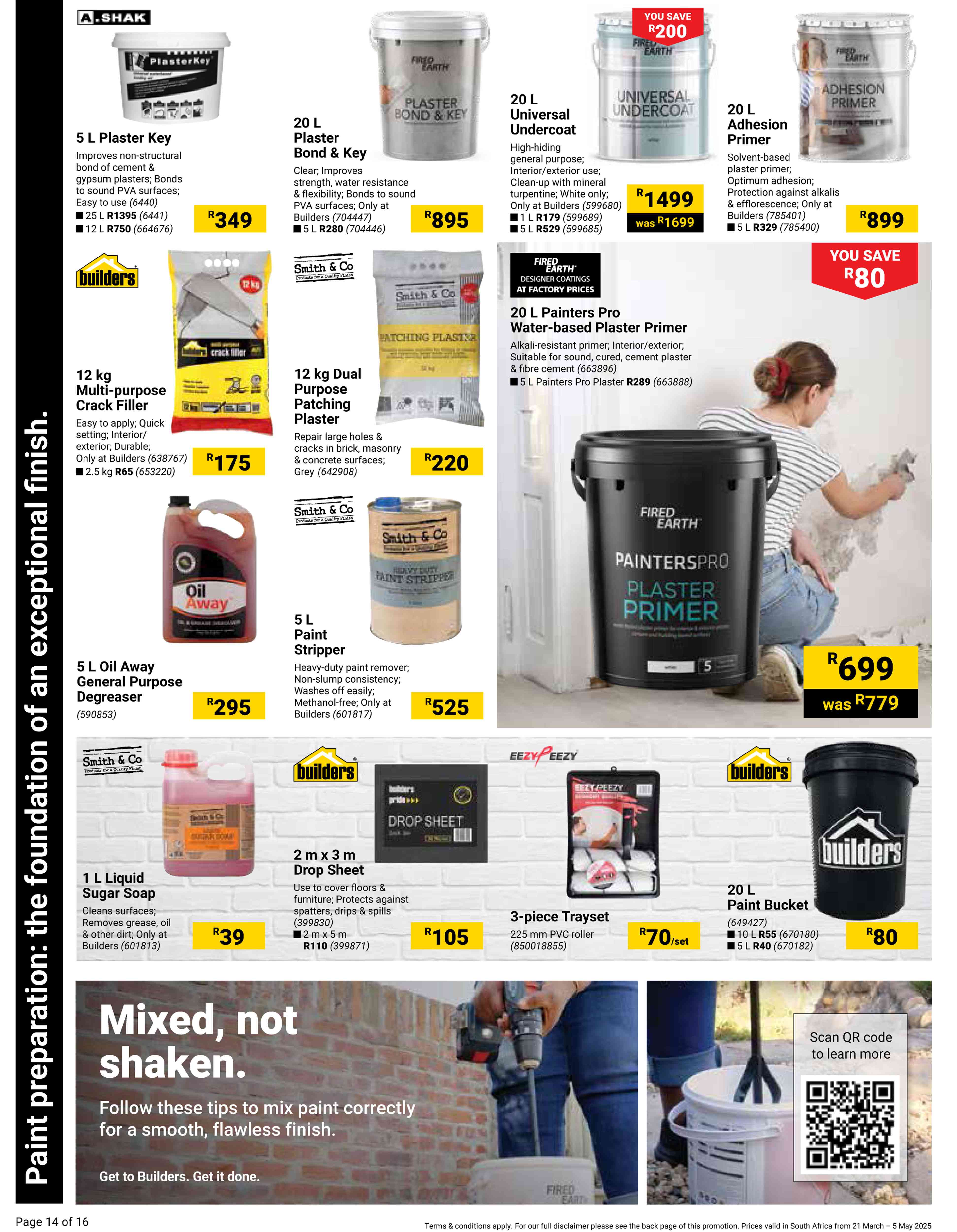 DIY Specials | Catalogue | SA Promotional Leaflets | Builders