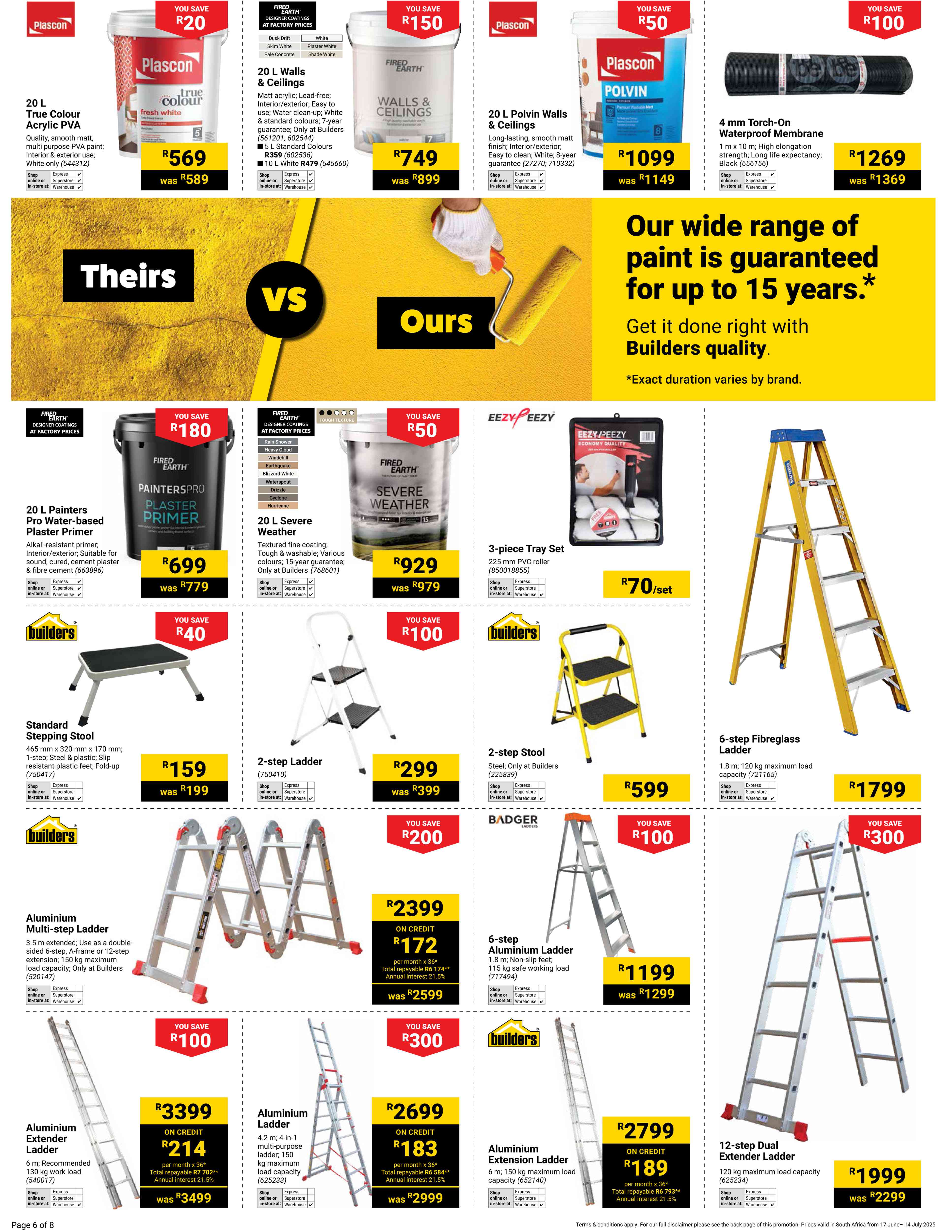 Builders | Shop DIY, Paint and Building Materials Online