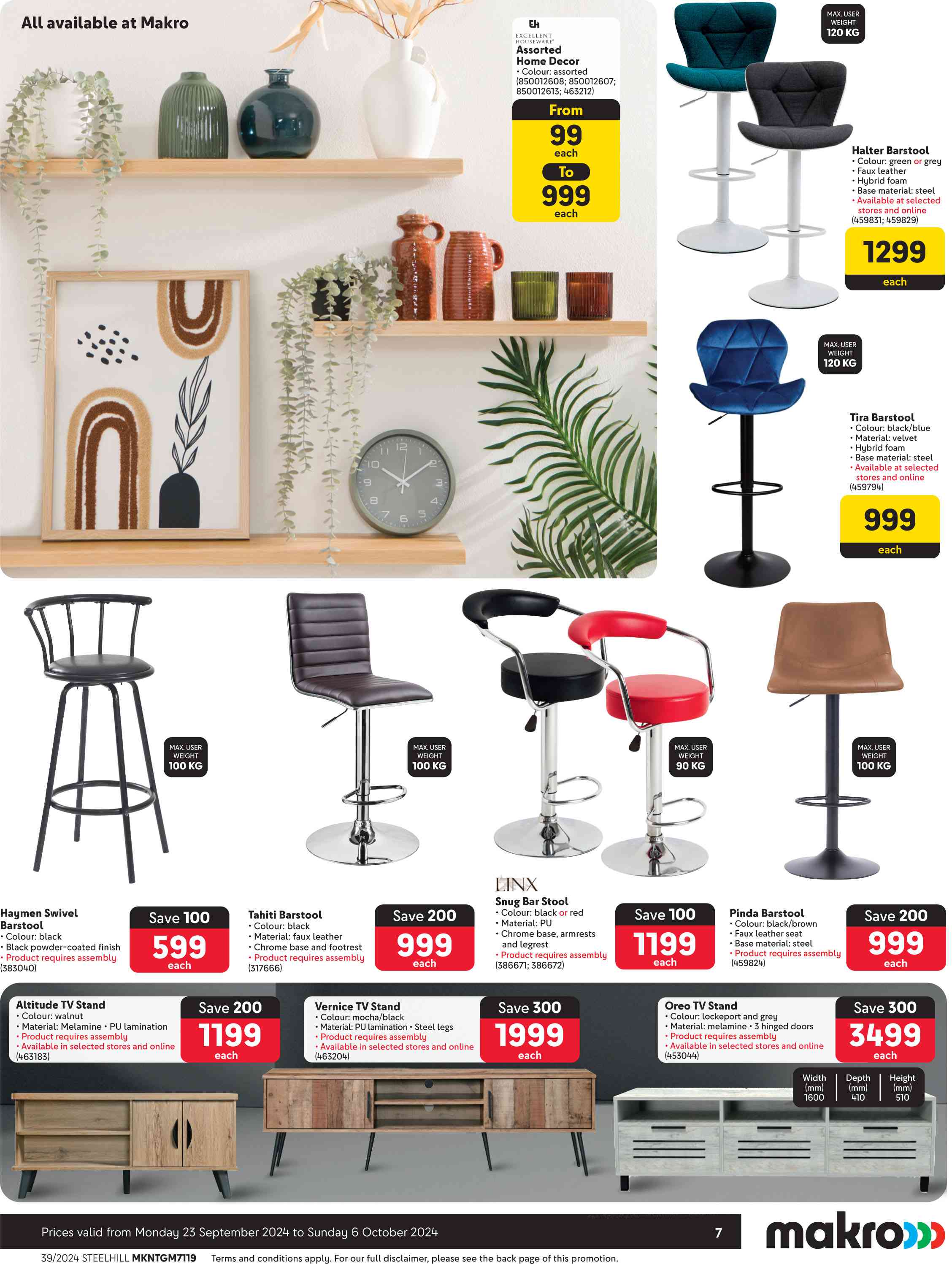 Makro : Home & Decor (23 September - 06 October 2024) — www.guzzle.co.za