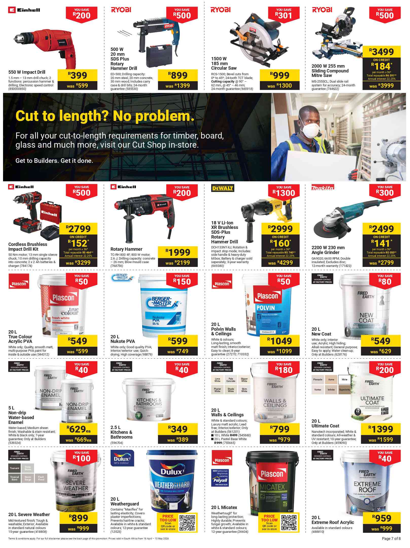 DIY Specials | Catalogue | SA Promotional Leaflets | Builders