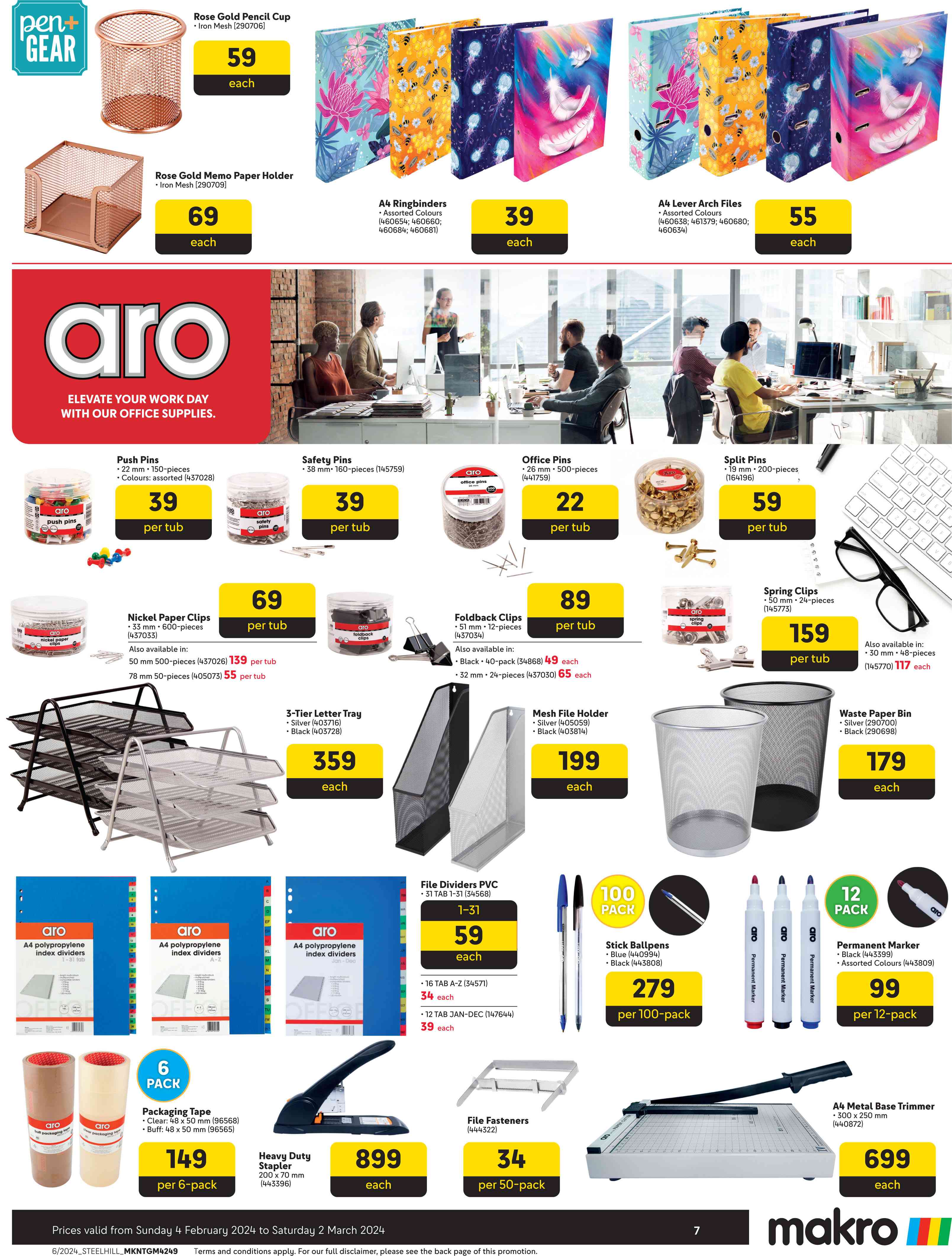 Makro : Get Back To Work Essentials At Low Prices (04 February - 02 March 2024) — www.guzzle.co.za