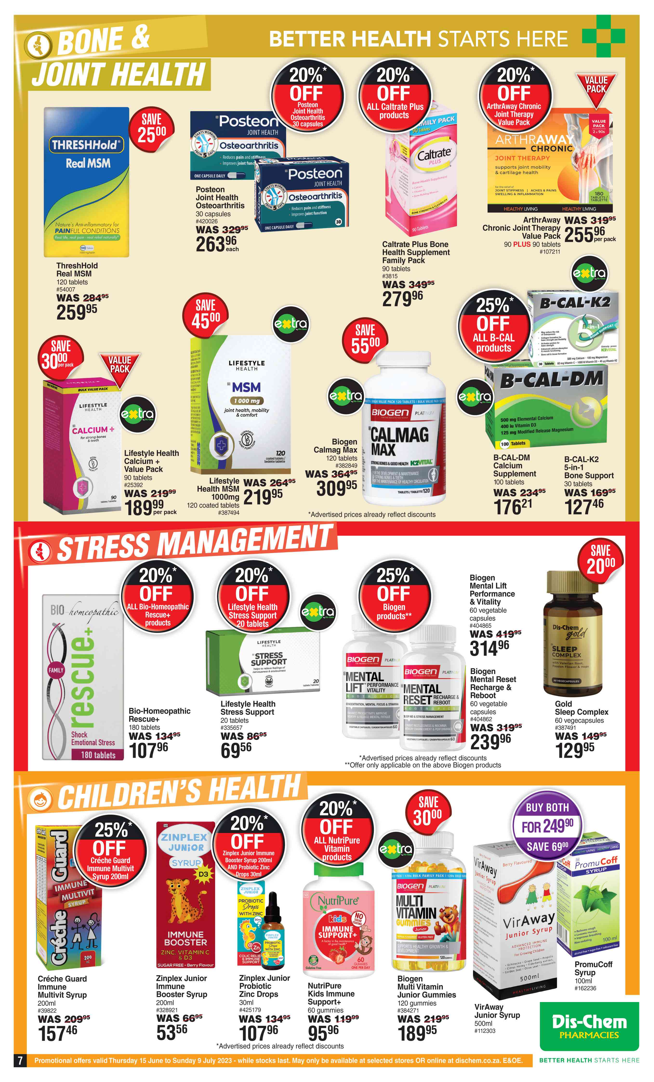 Special Posteon Joint Health Osteoarthritis 30 Capsules — www.guzzle.co.za