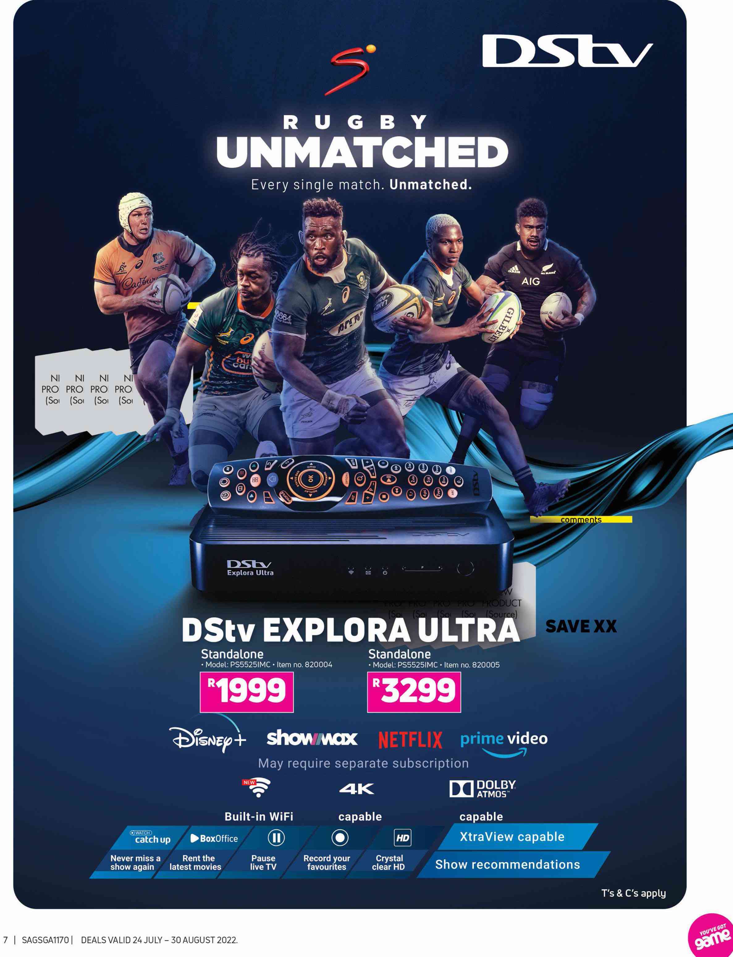 Special DSTV Explora Ultra Standalone PS5525IMC — www.guzzle.co.za