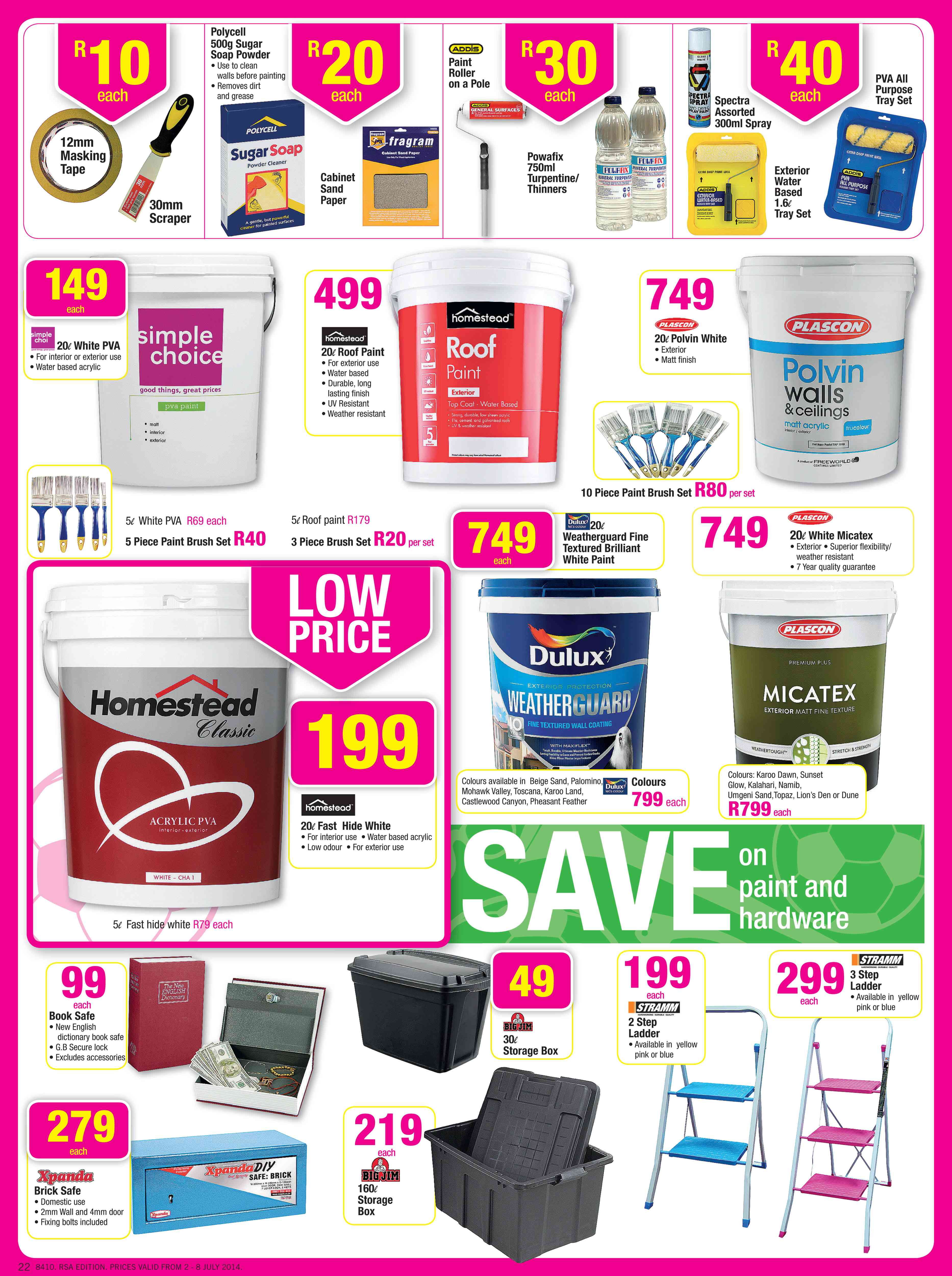 Special Plascon 20Ltr Polvin White — www.guzzle.co.za