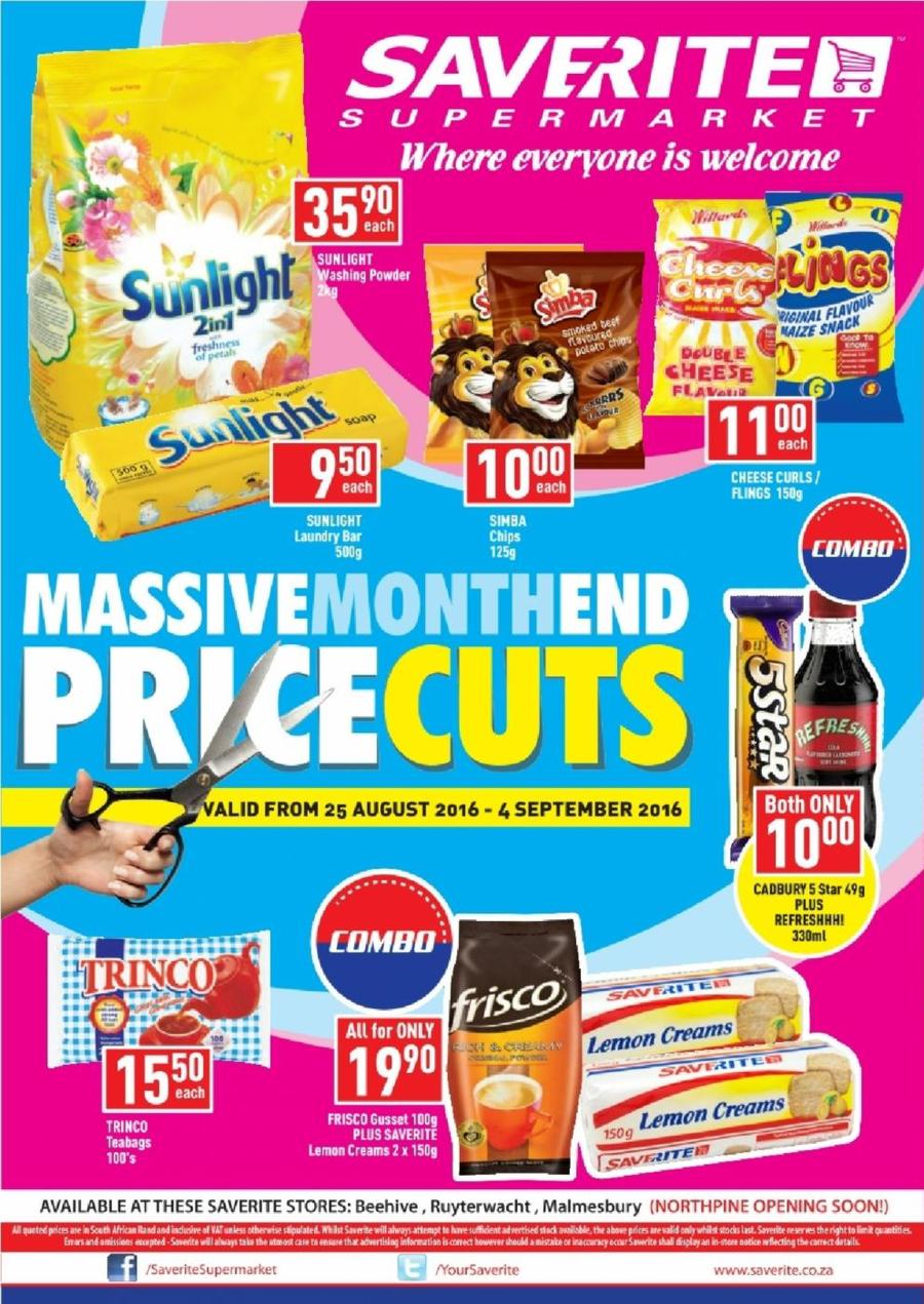 Saverite Western Cape (25 Aug - 04 Sep 2016) — m.guzzle.co.za