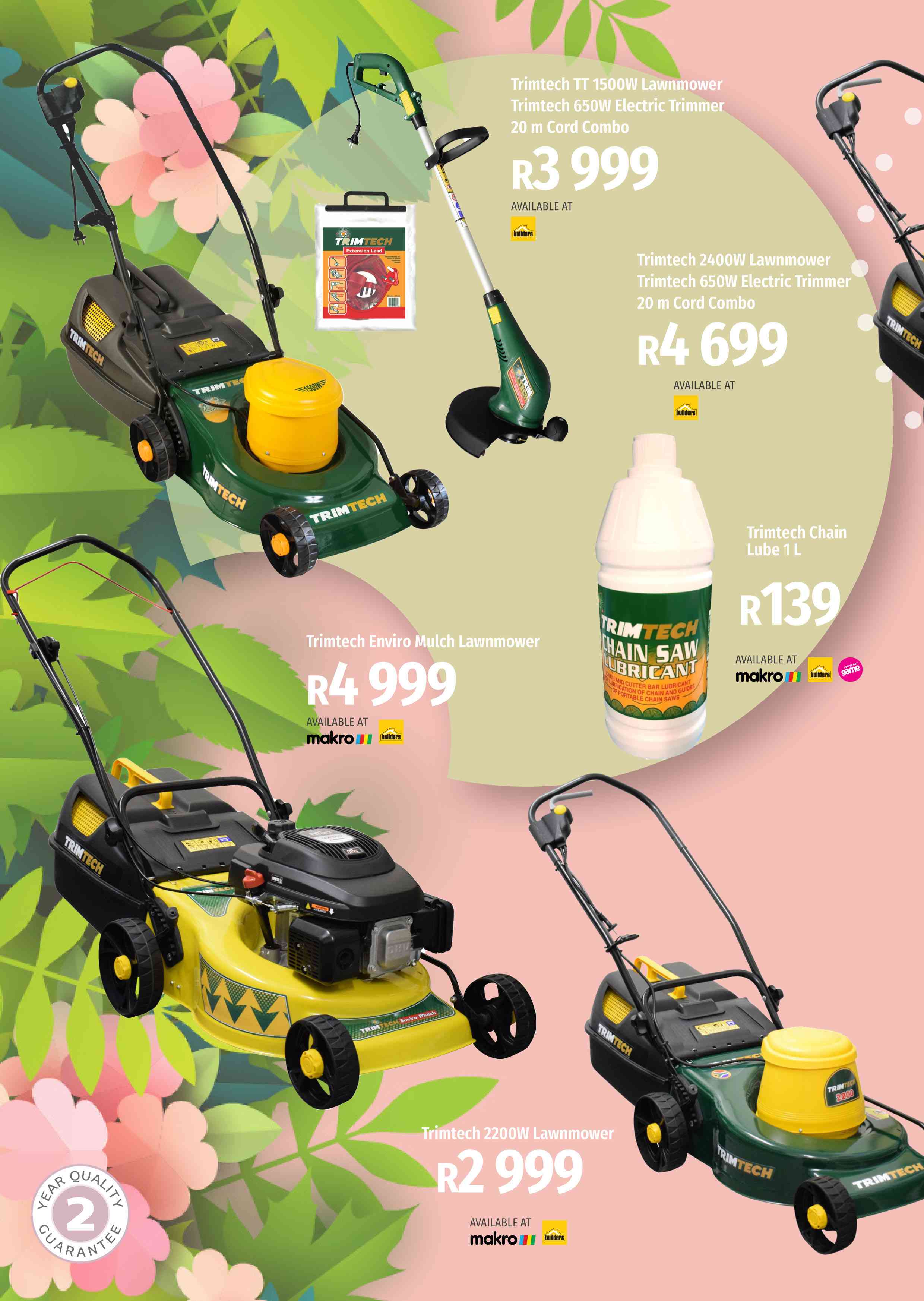 Special Trimtech Enviro Mulch Lawnmower — www.guzzle.co.za