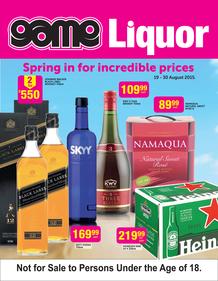 Game : Liquor (19 Aug - 30 Aug 2015) — www.guzzle.co.za