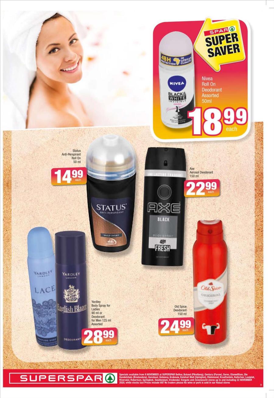 SUPER SPAR Belhar,Ceres & Kuilsriver : Christmas Savings (09 November ...