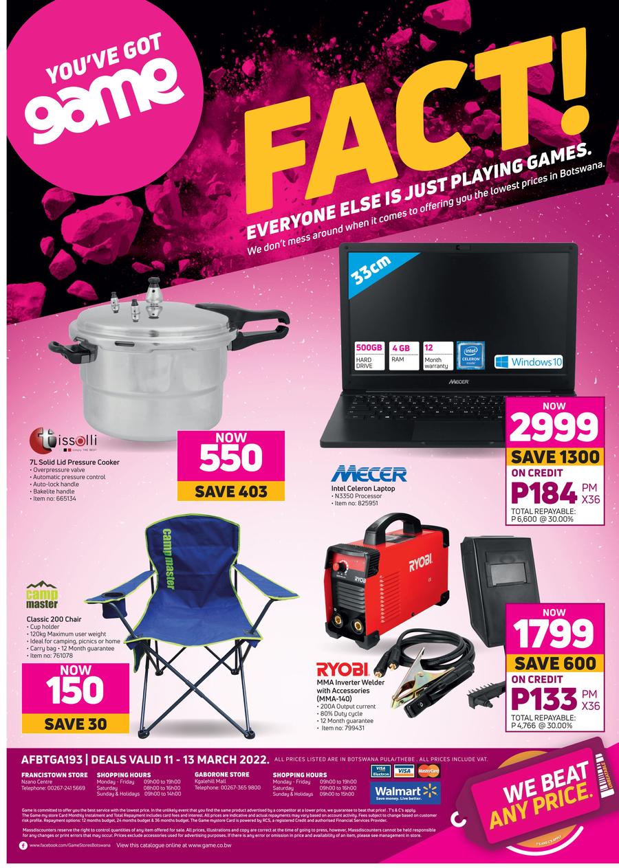 Game Botswana : Fact! Everyone Else Is Just Playing Games (11 March ...