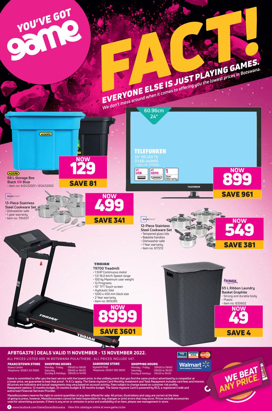 Game Botswana : Fact! Everyone Else Is Just Playing Game (11 November ...