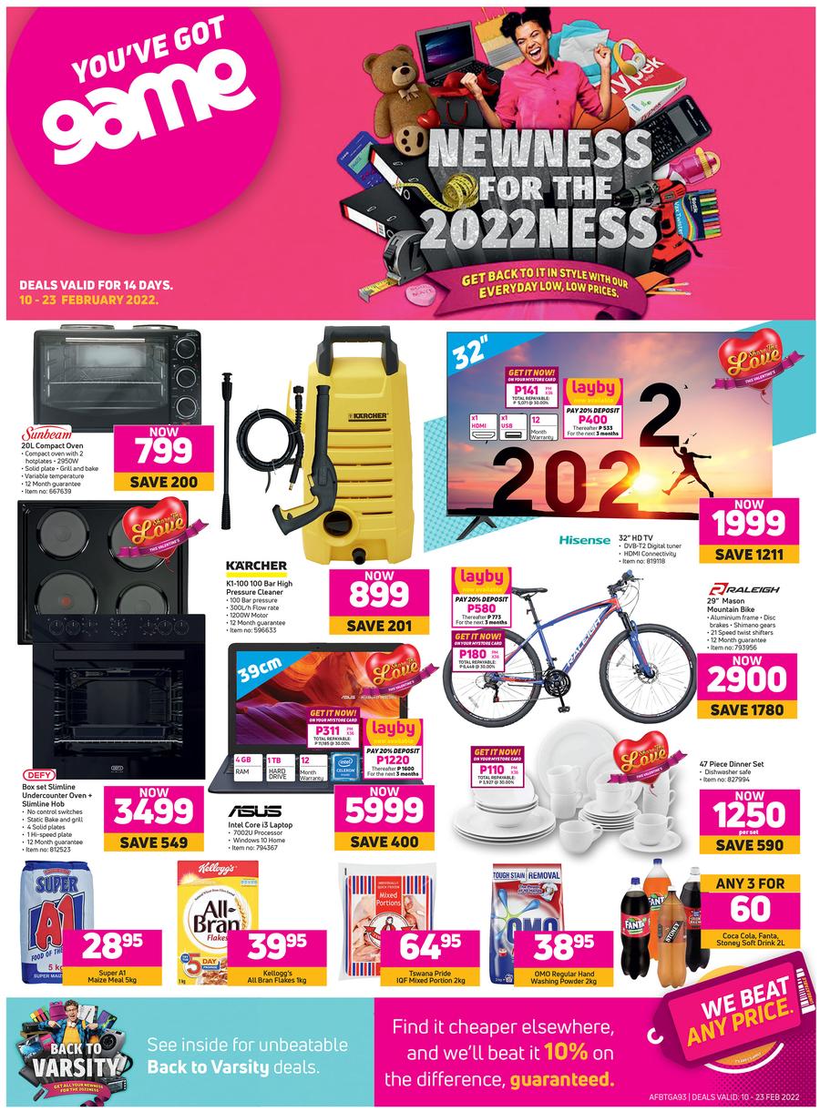 Game Botswana : Newness For The 2022Ness (10 February - 23 February ...