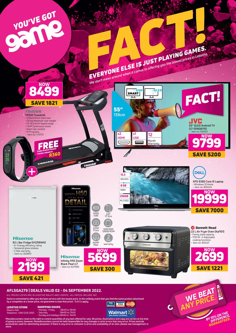 Game Lesotho : Fact! Everyone Else Is Just Playing Games (2 September ...